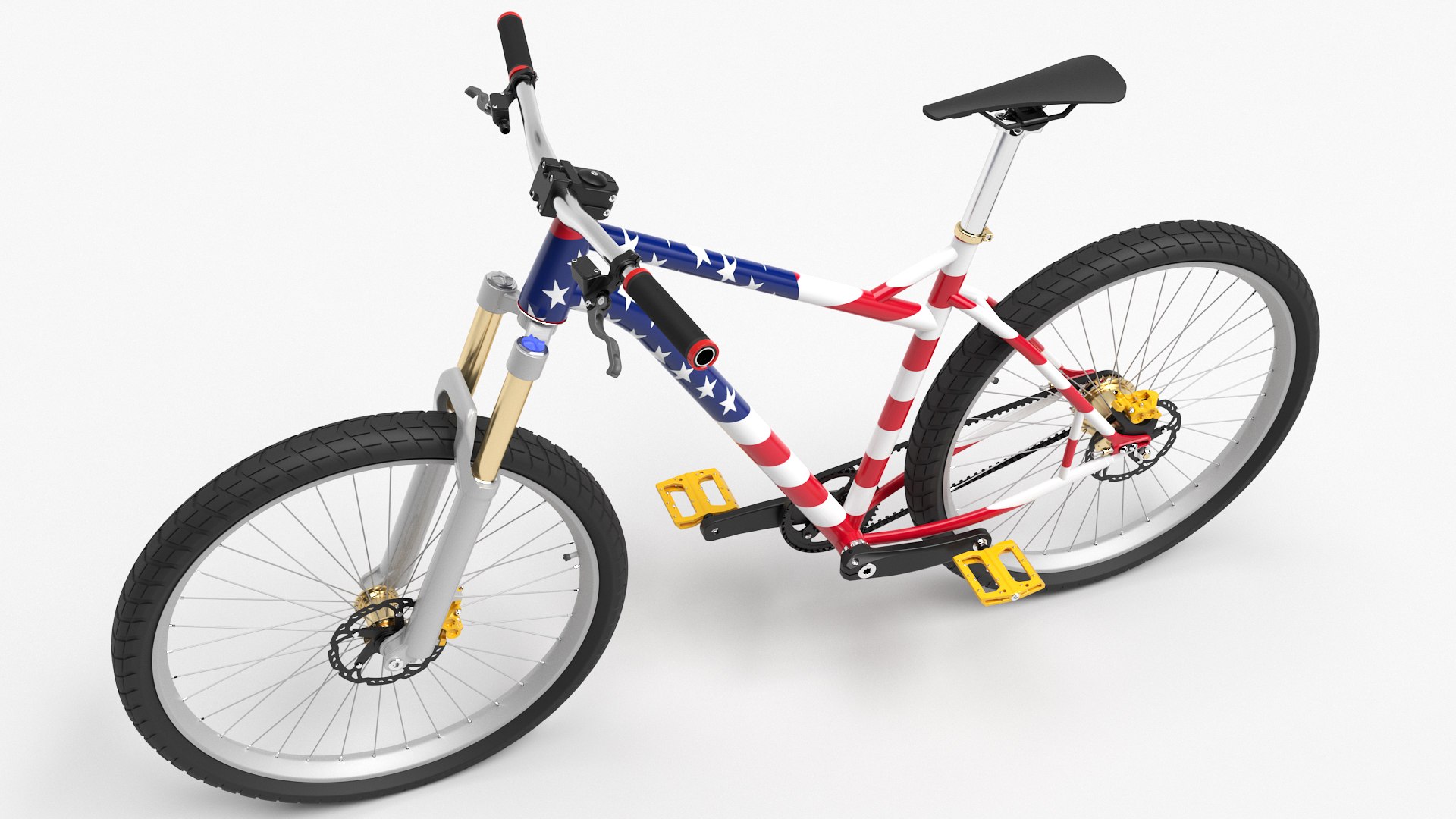 3D bicycle mountain cycle - TurboSquid 1664387