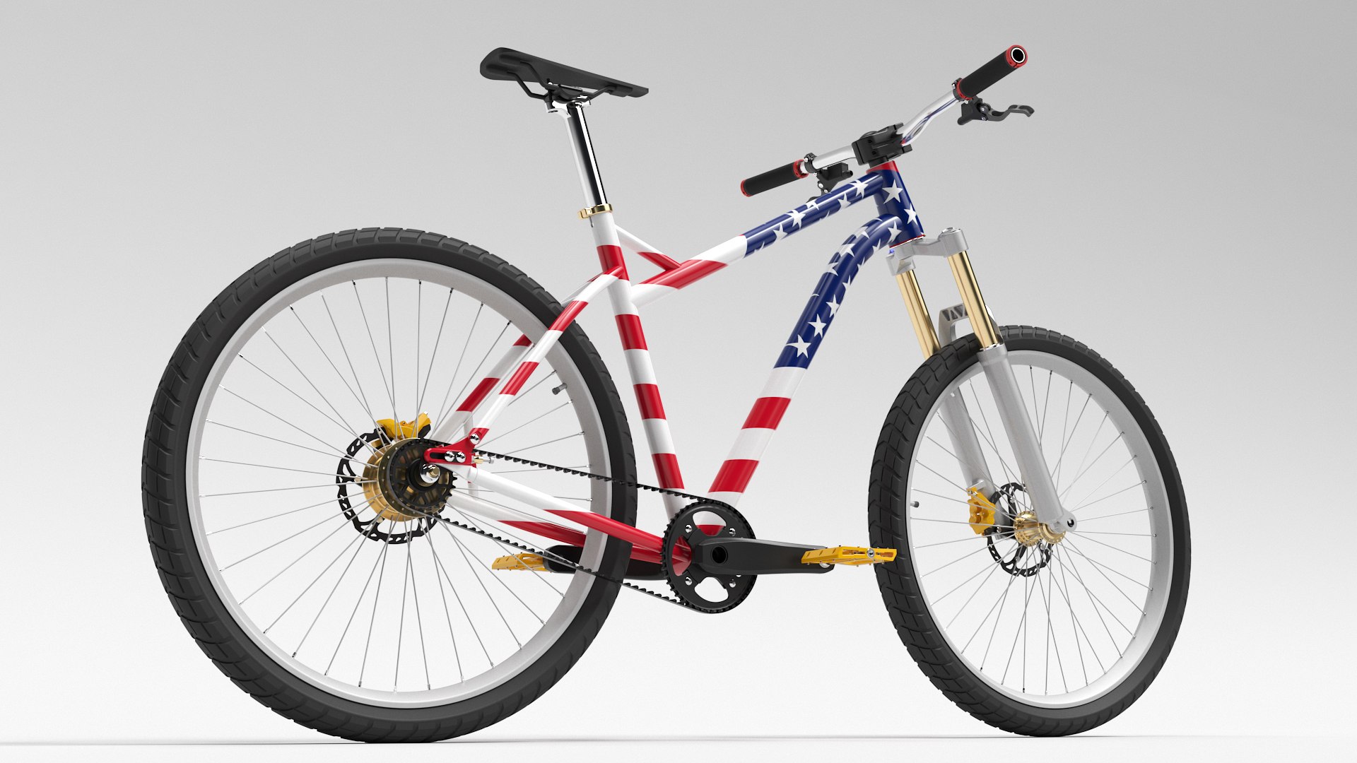 3D bicycle mountain cycle - TurboSquid 1664387