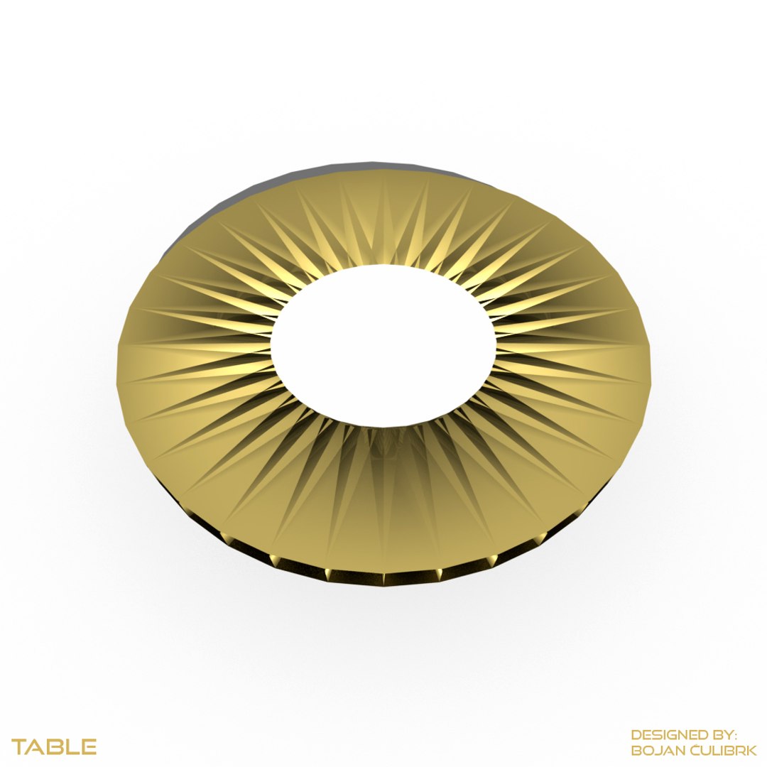 3D sun table model - TurboSquid 1154671