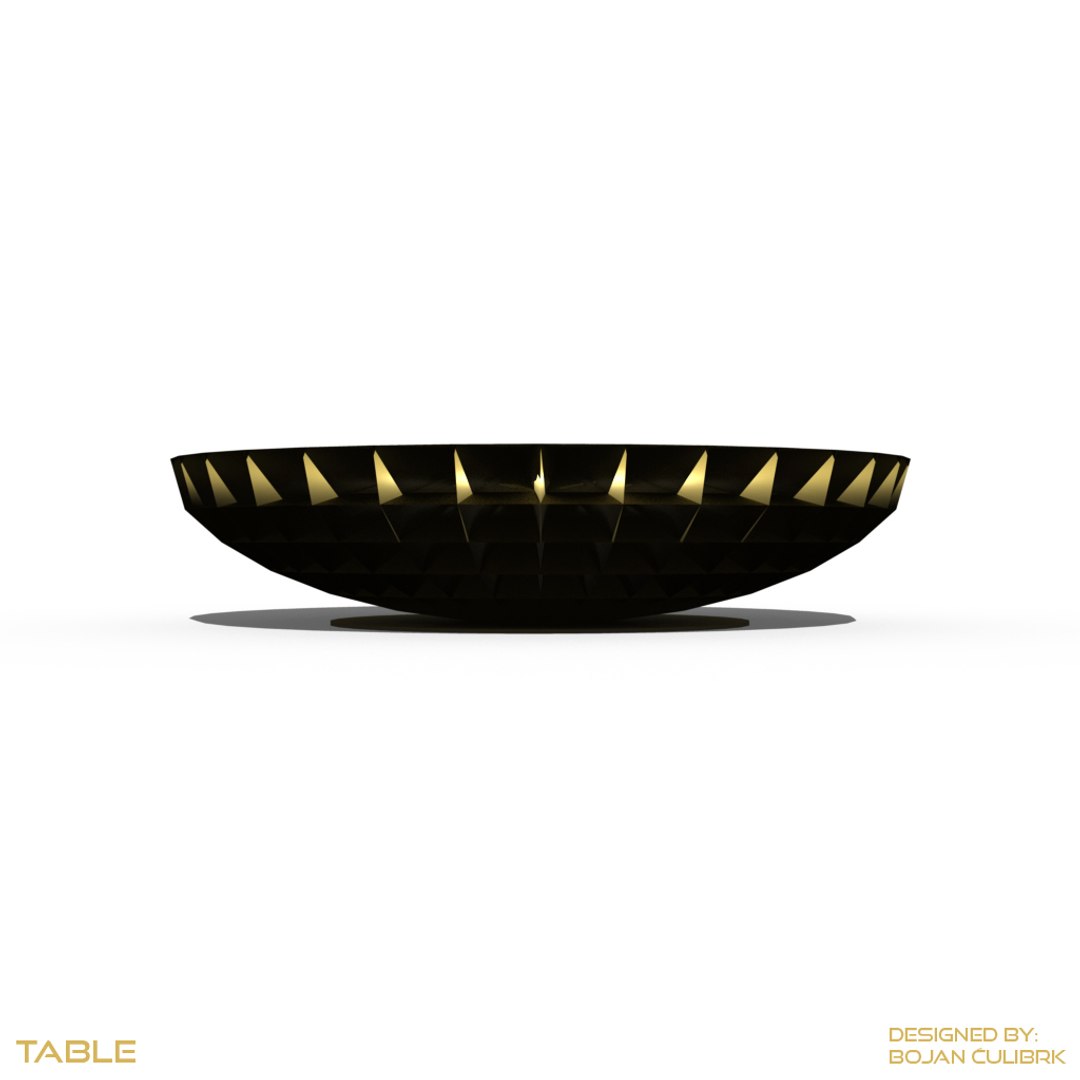 3D sun table model - TurboSquid 1154671