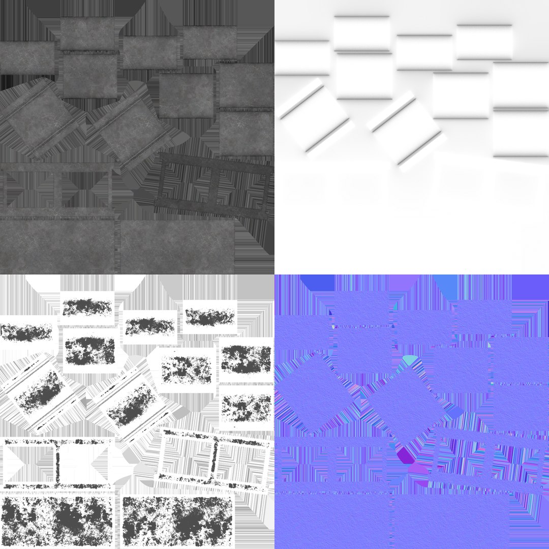 3D Cinder Block Pack - TurboSquid 1531872