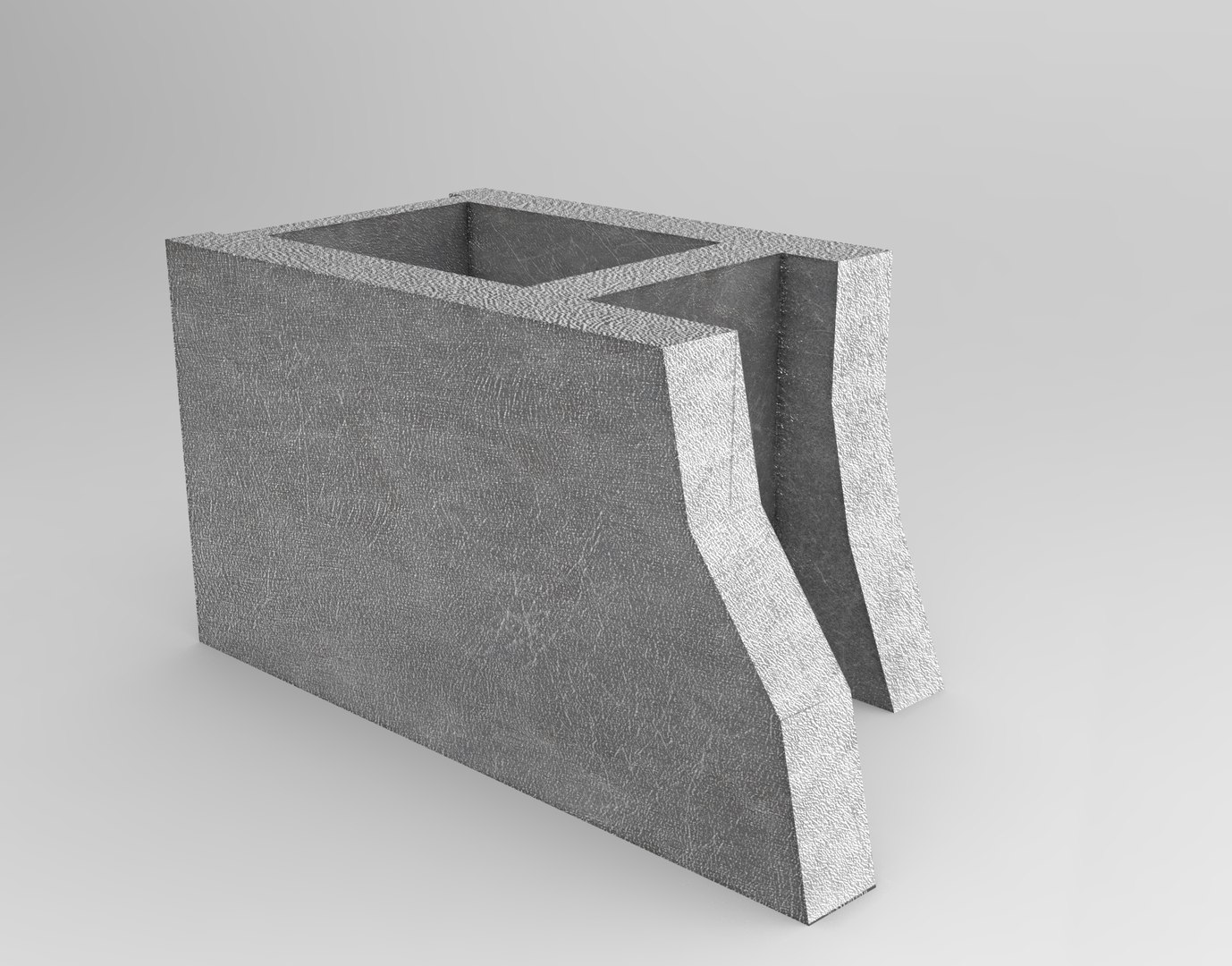 3D Cinder Block Pack - TurboSquid 1531872