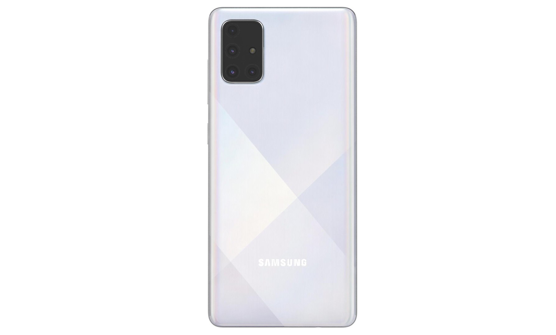 Samsung Galaxy A71 White 3D Model - TurboSquid 1490602