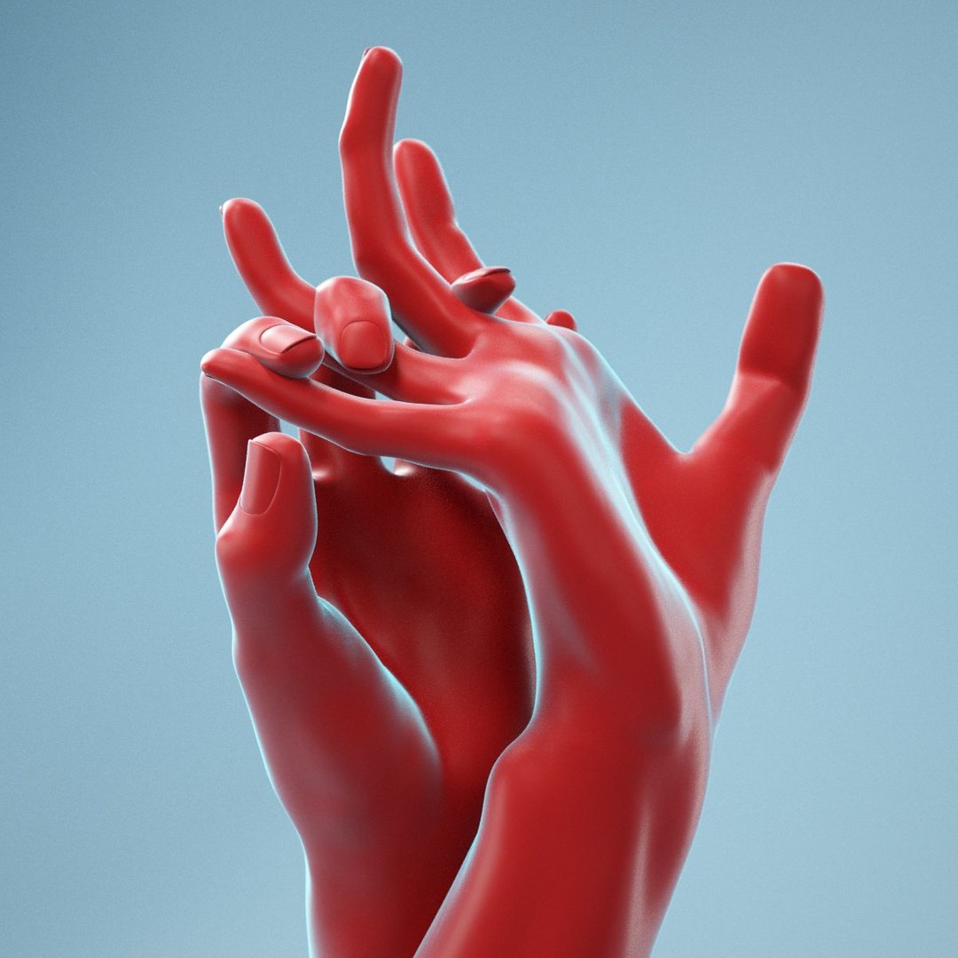 Female Hand 3D Model - TurboSquid 1451718