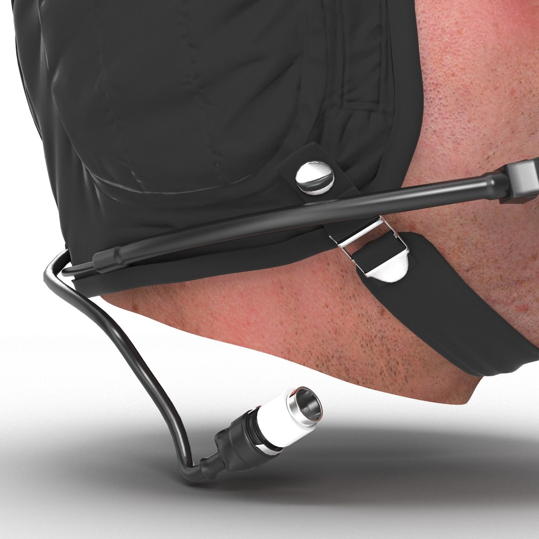 3D pilot head rigged model - TurboSquid 1500999