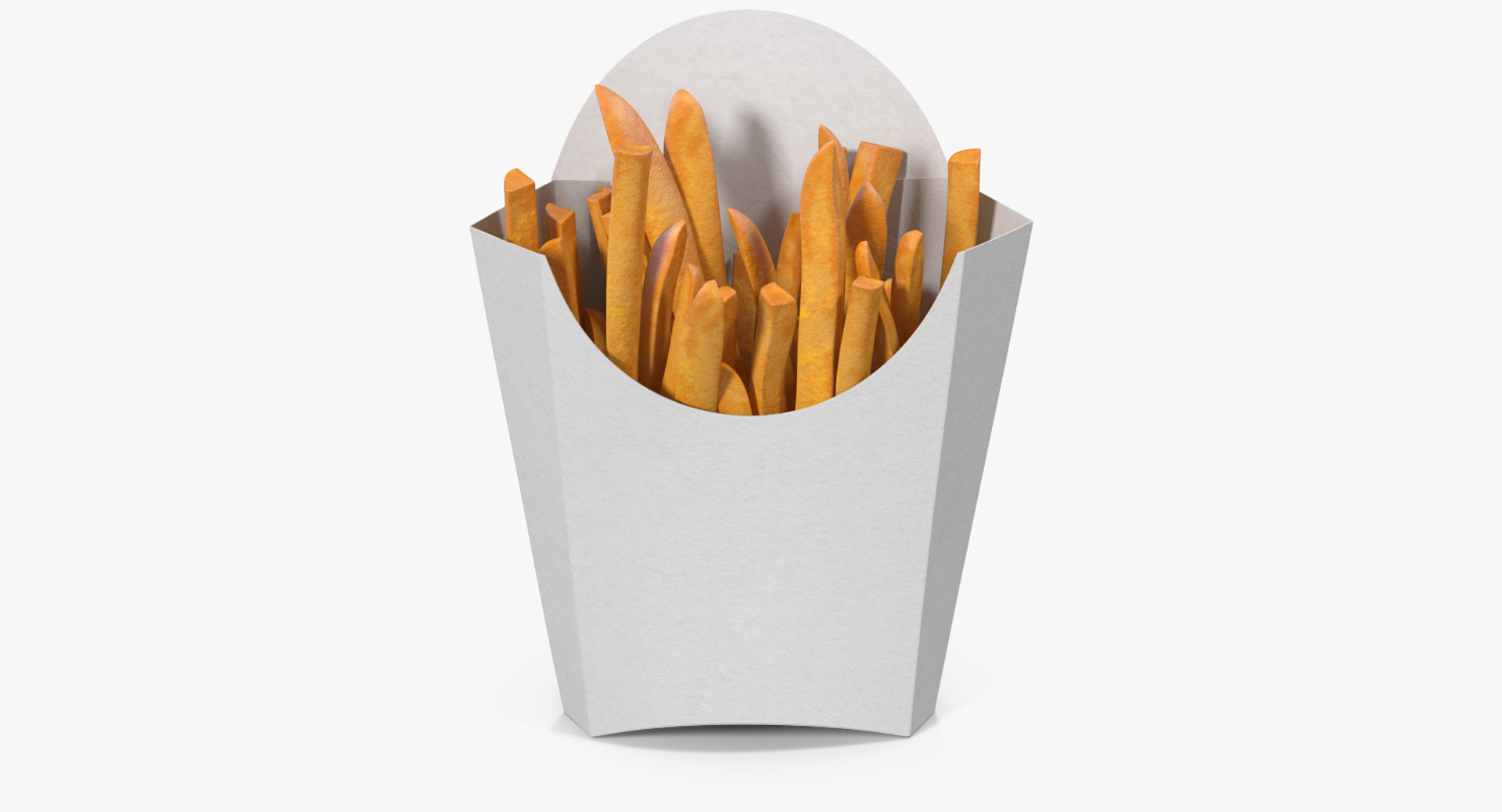 3D French Fries 5 Model - TurboSquid 1158426