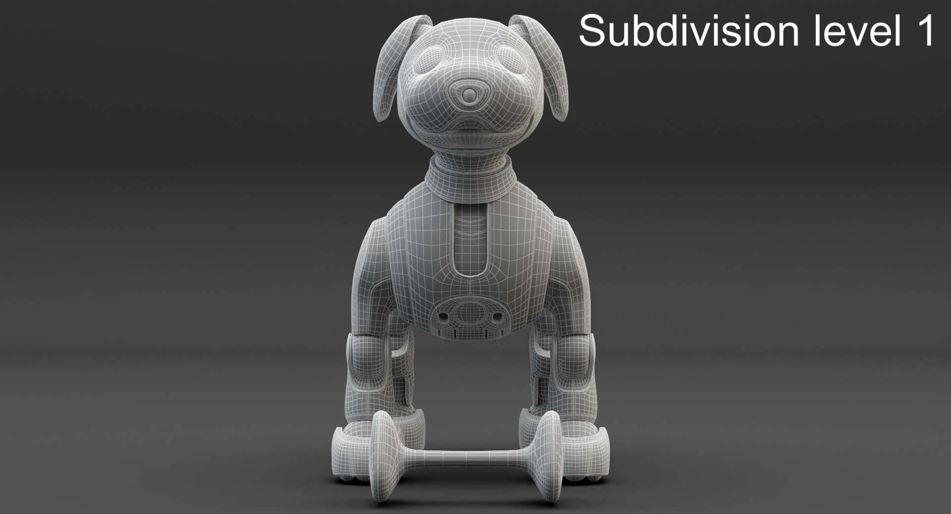 Animation sony aibo bone 3D - TurboSquid 1431826