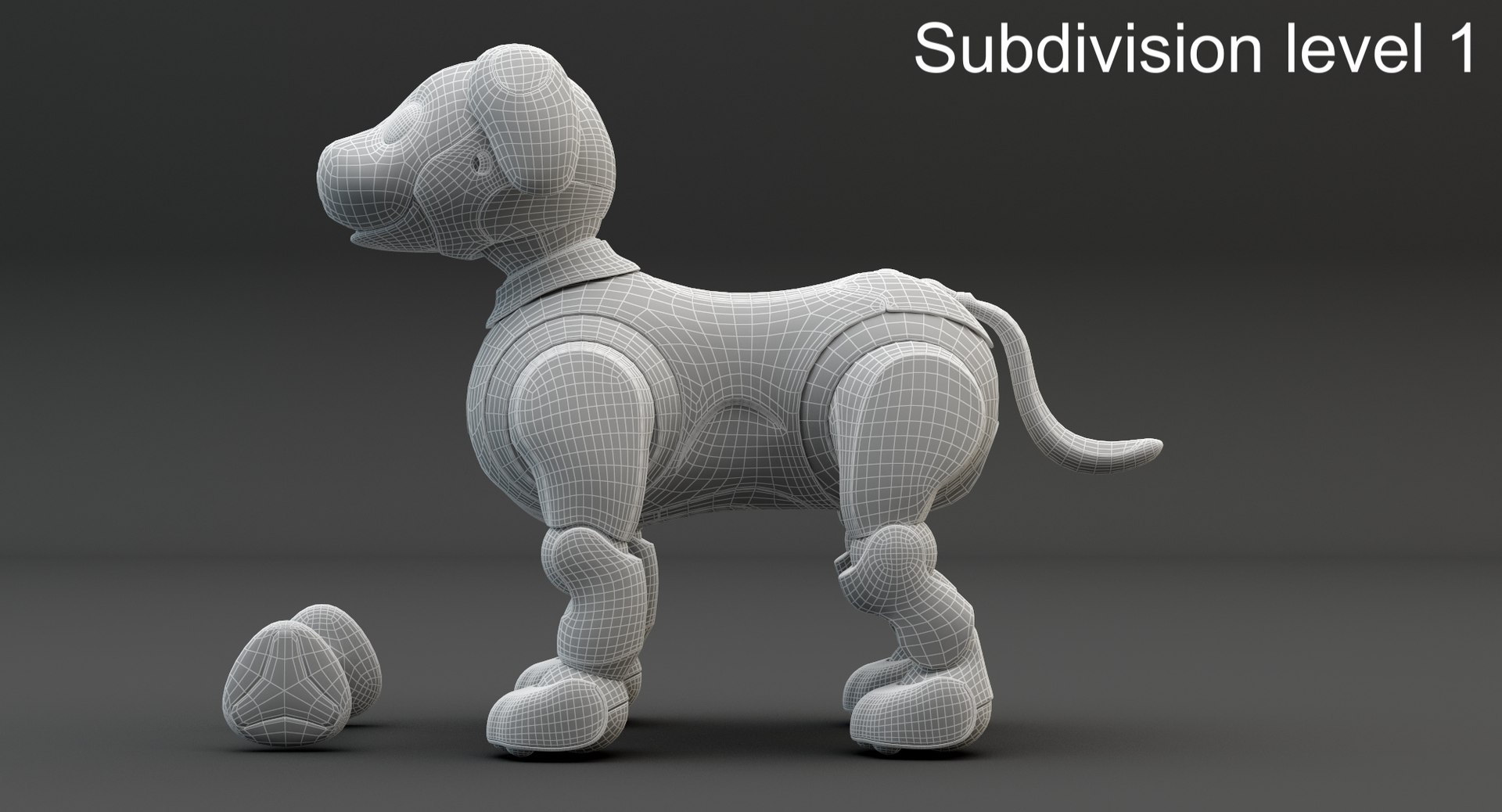 Animation sony aibo bone 3D - TurboSquid 1431826