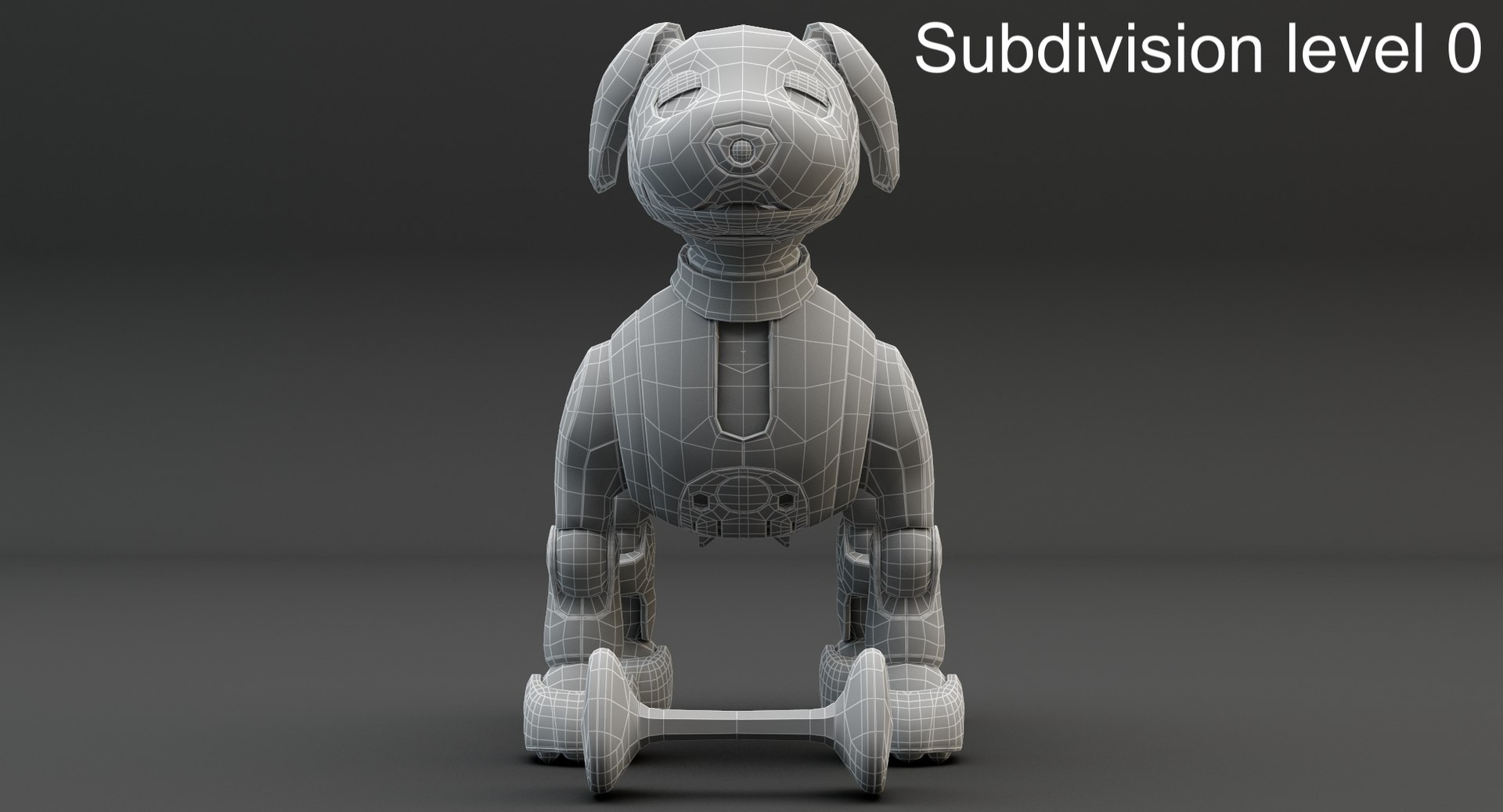 Animation sony aibo bone 3D - TurboSquid 1431826