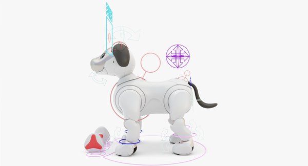 3D 애니메이션 Sony Aibo with Bone 3D 모델 - TurboSquid 1431826