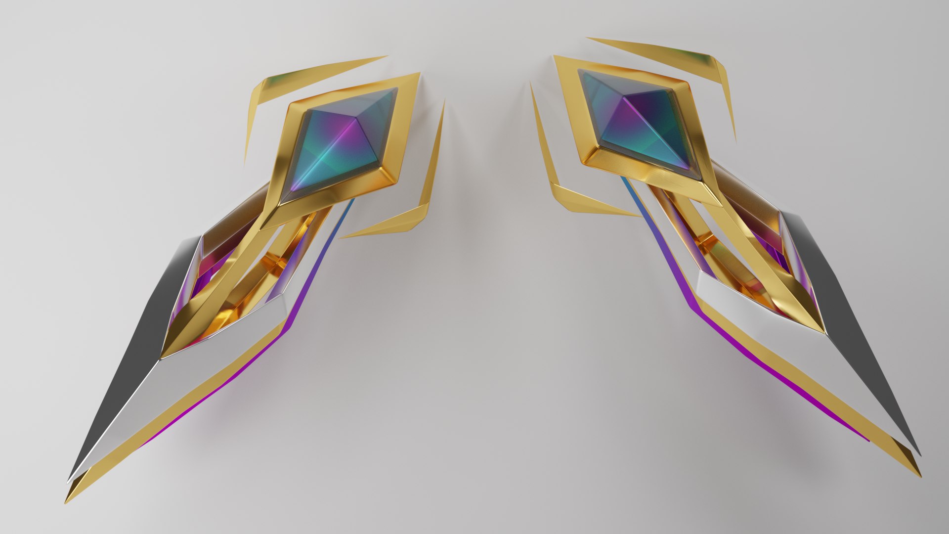 3D Model Wings Kda League - TurboSquid 1640018