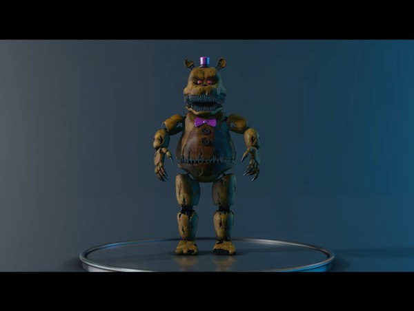 free nights s 4 animatronic 3d model