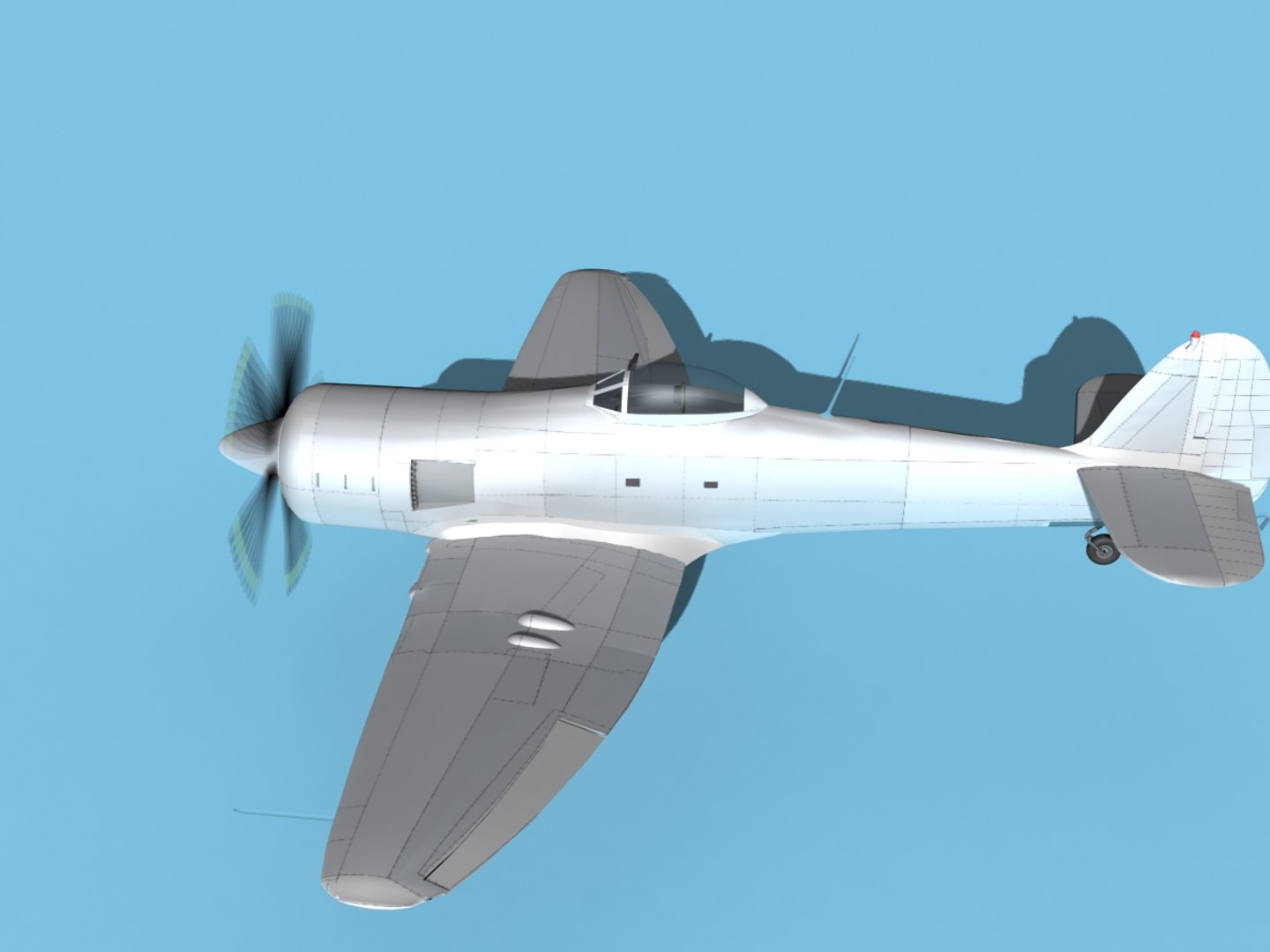 3D Propeller Hawker Sea Fury Model - TurboSquid 1488979