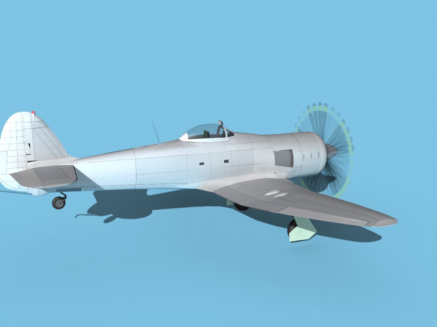 3D Propeller Hawker Sea Fury Model - TurboSquid 1488979