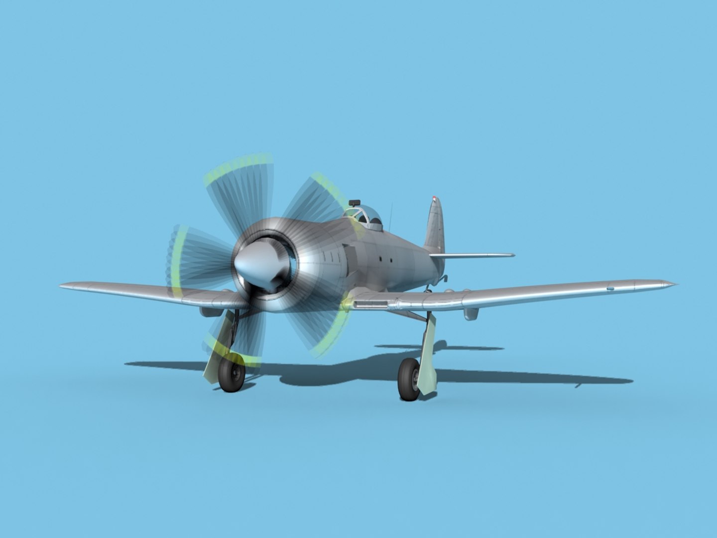 3D Propeller Hawker Sea Fury Model - TurboSquid 1488979
