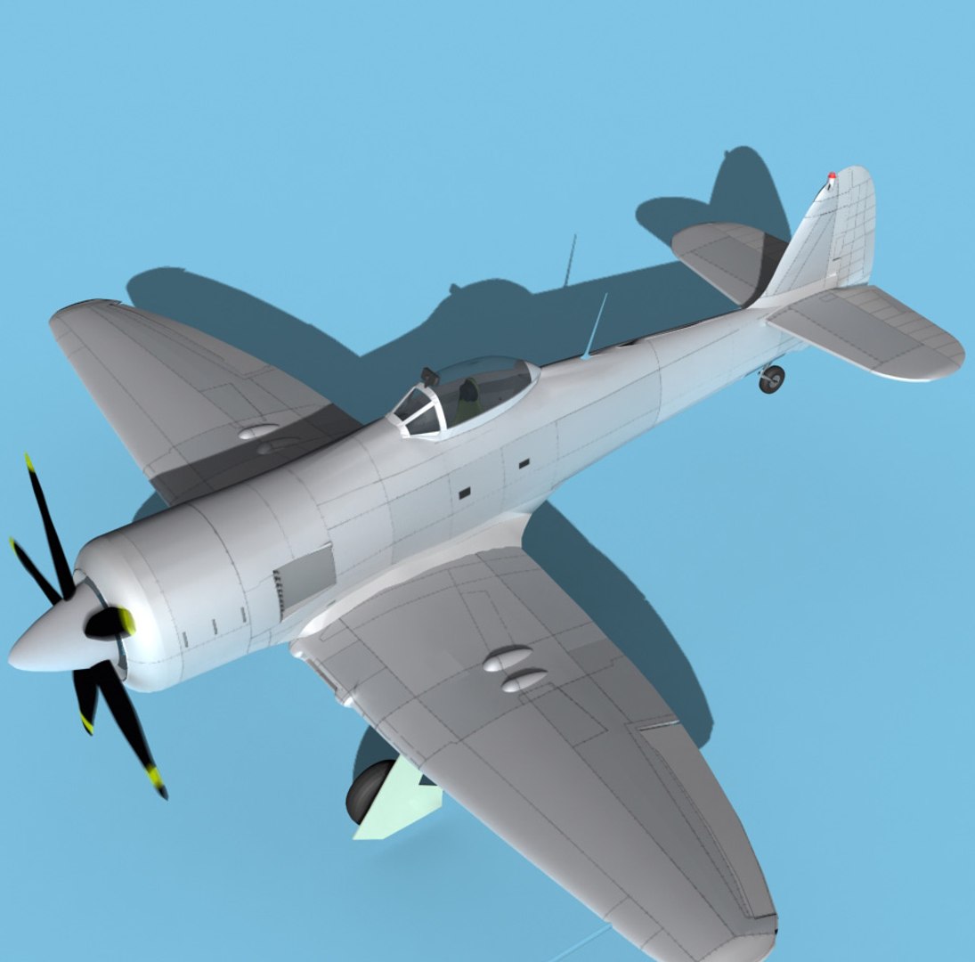 3D Propeller Hawker Sea Fury Model - TurboSquid 1488979