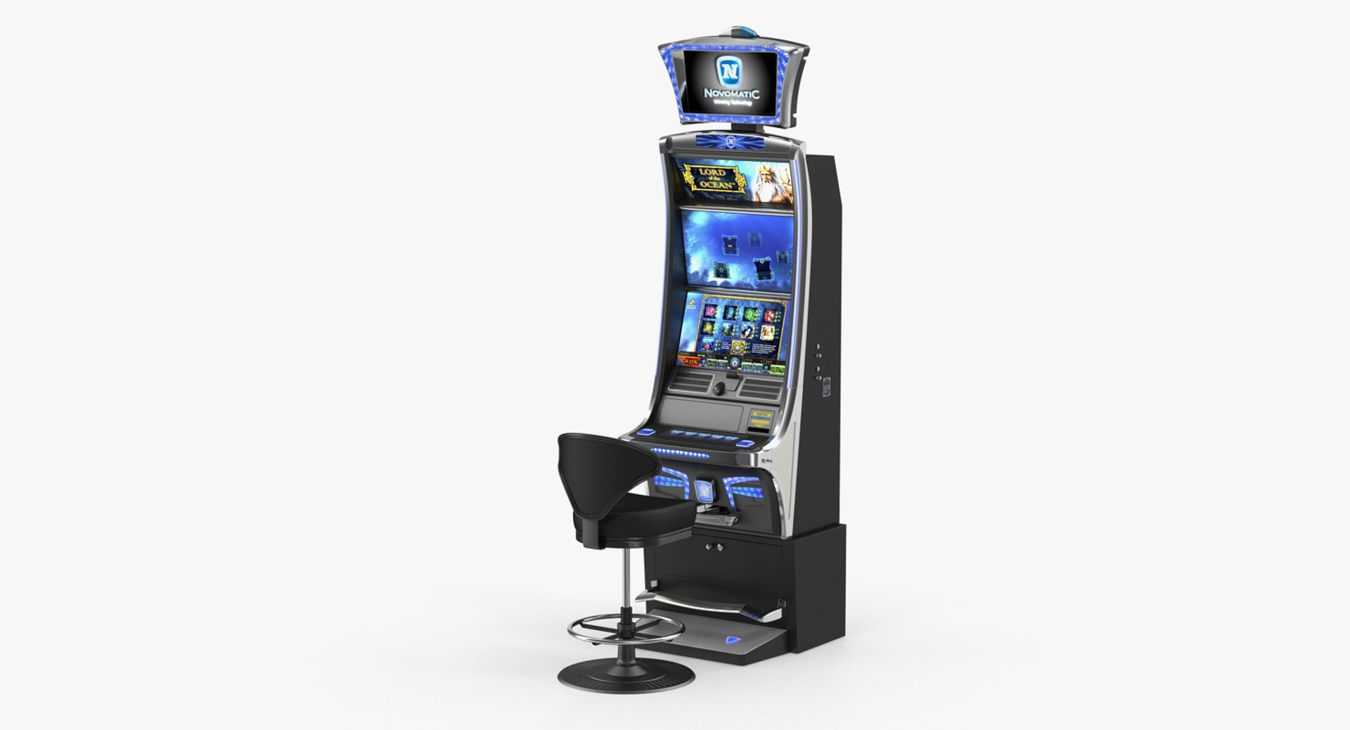 Dominator Slot Machine Model - TurboSquid 1283820