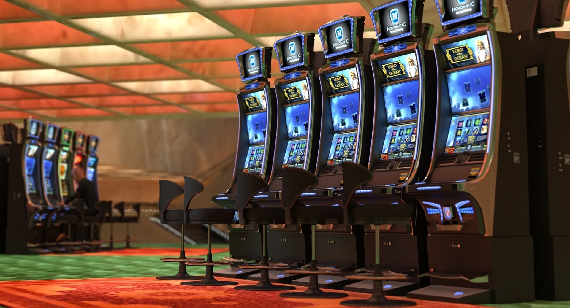 Dominator Slot Machine Model - TurboSquid 1283820