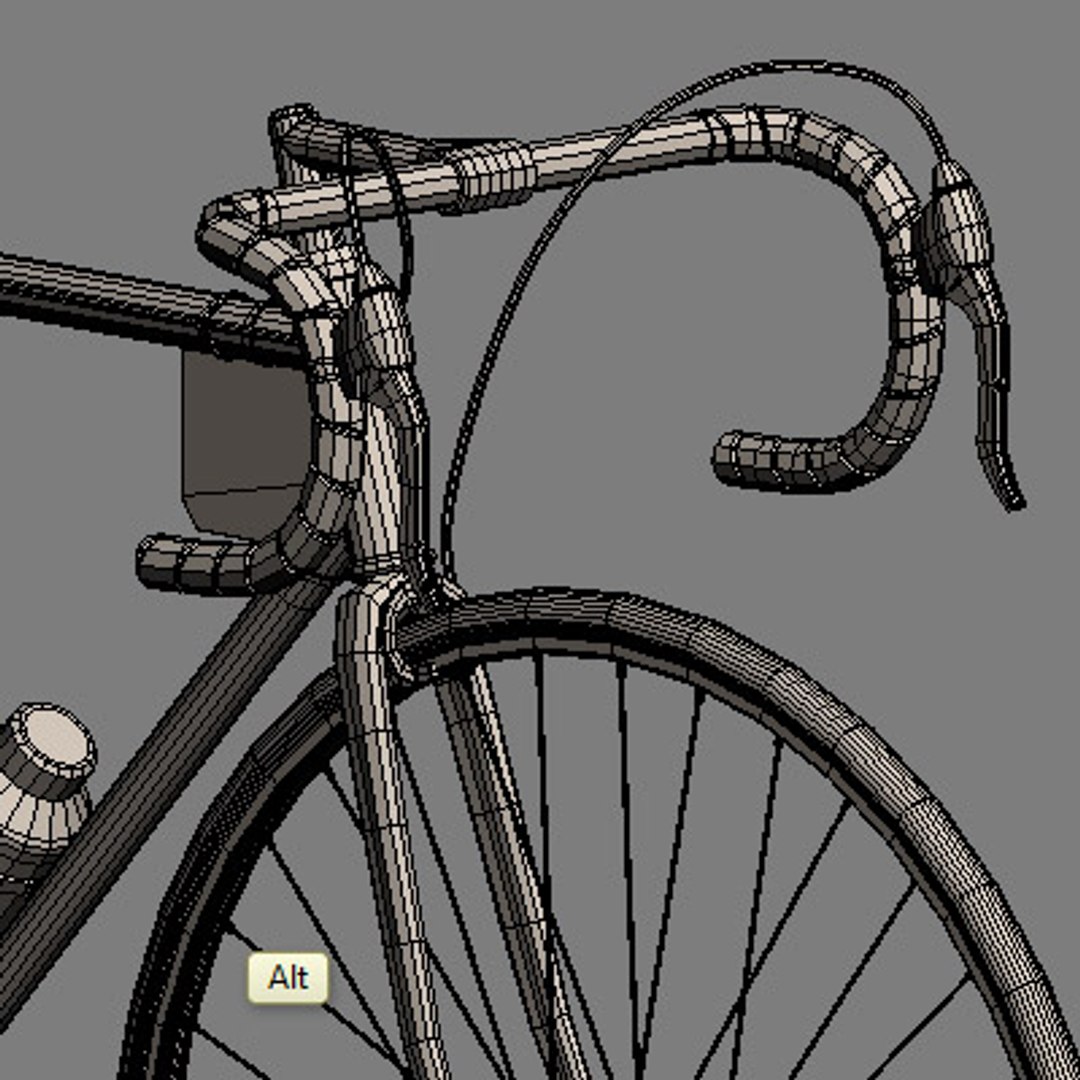 Racing Bike Chain 3d Model