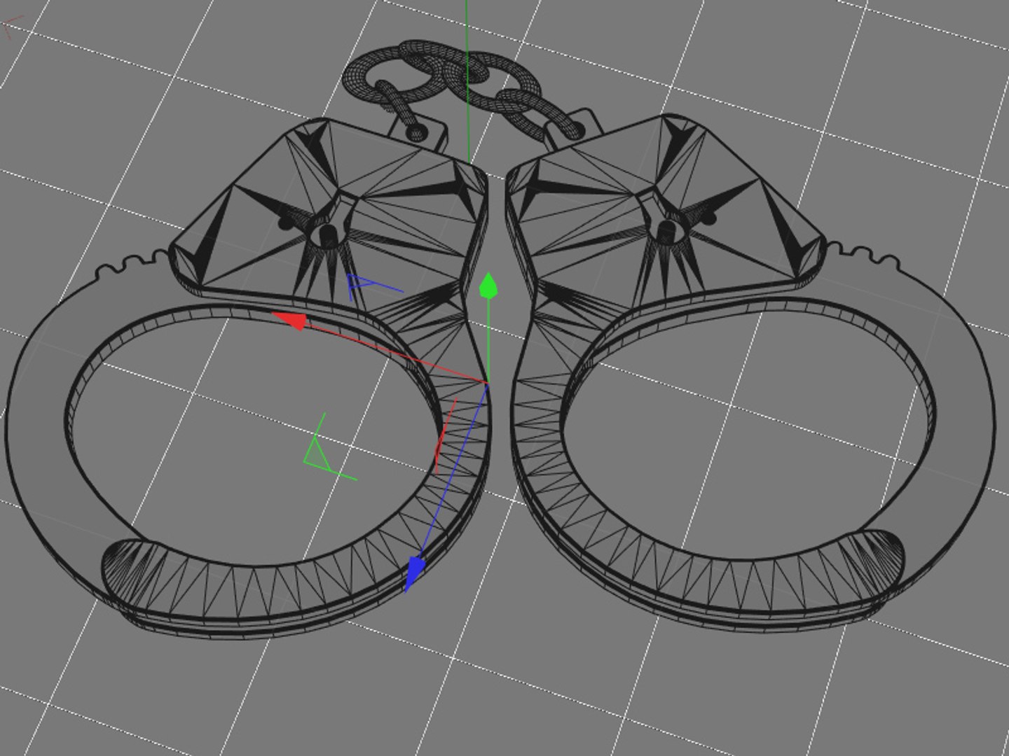 Handcuff Hand Cuff 3d Model