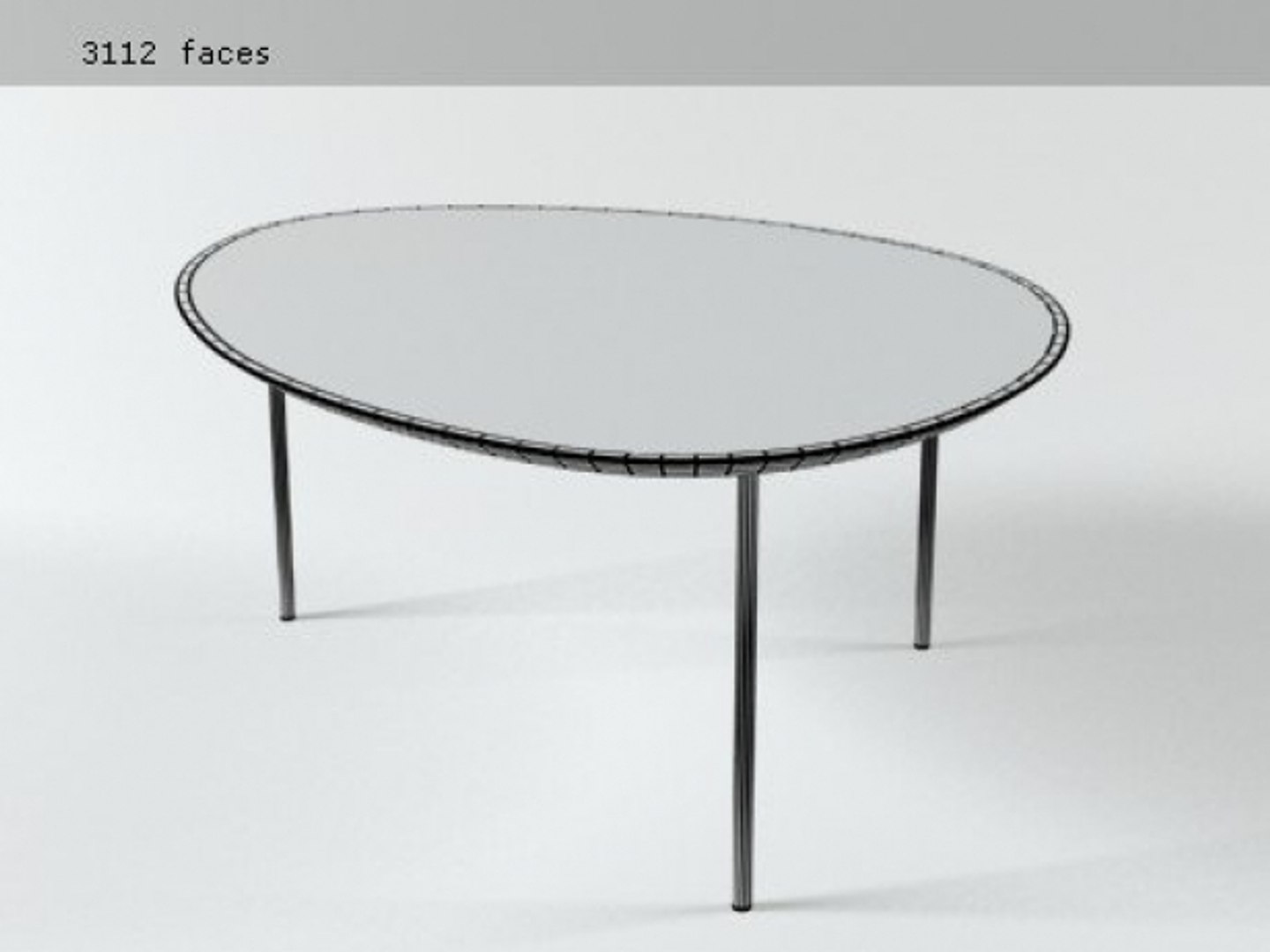 Eclipse Tables 3D Model - TurboSquid 1181225