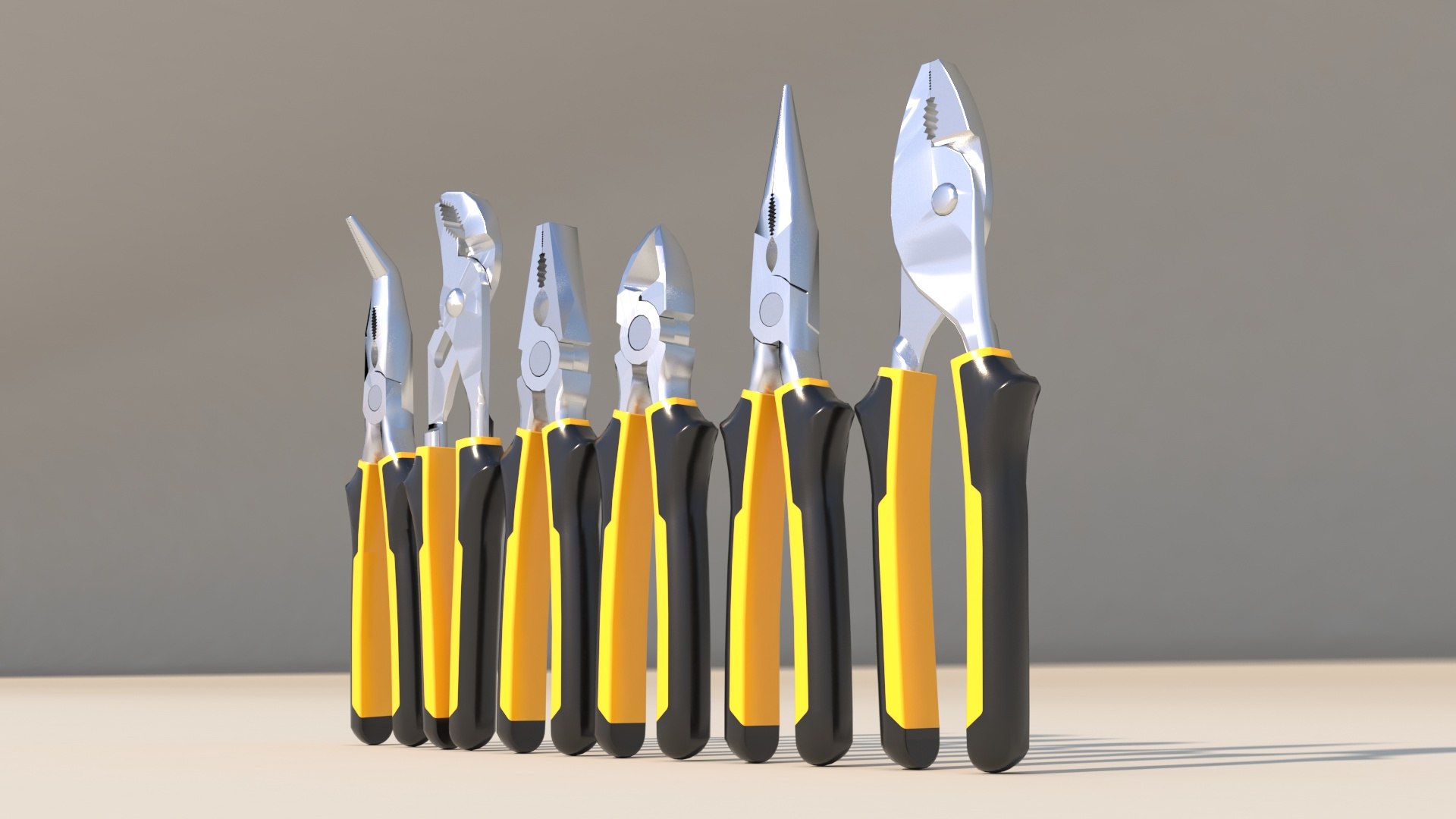 Plier 3D Model - TurboSquid 1258109