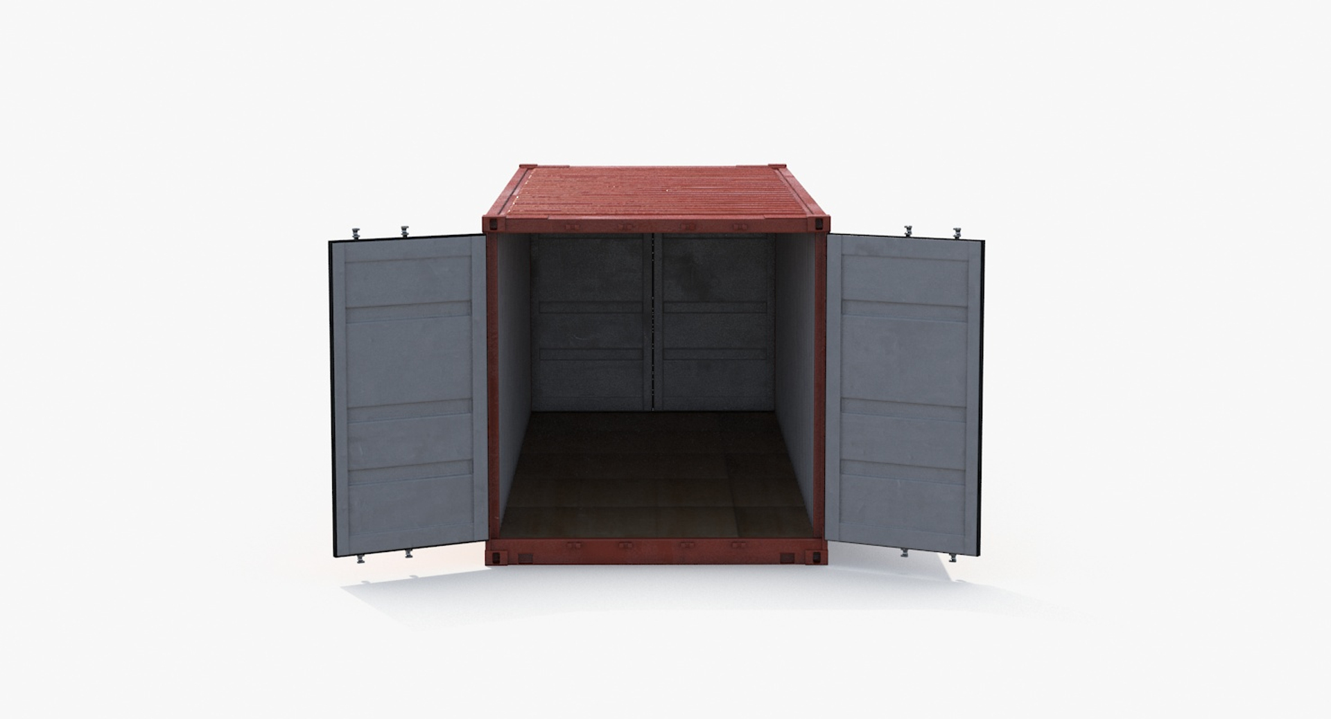 3d Model Shipping Container
