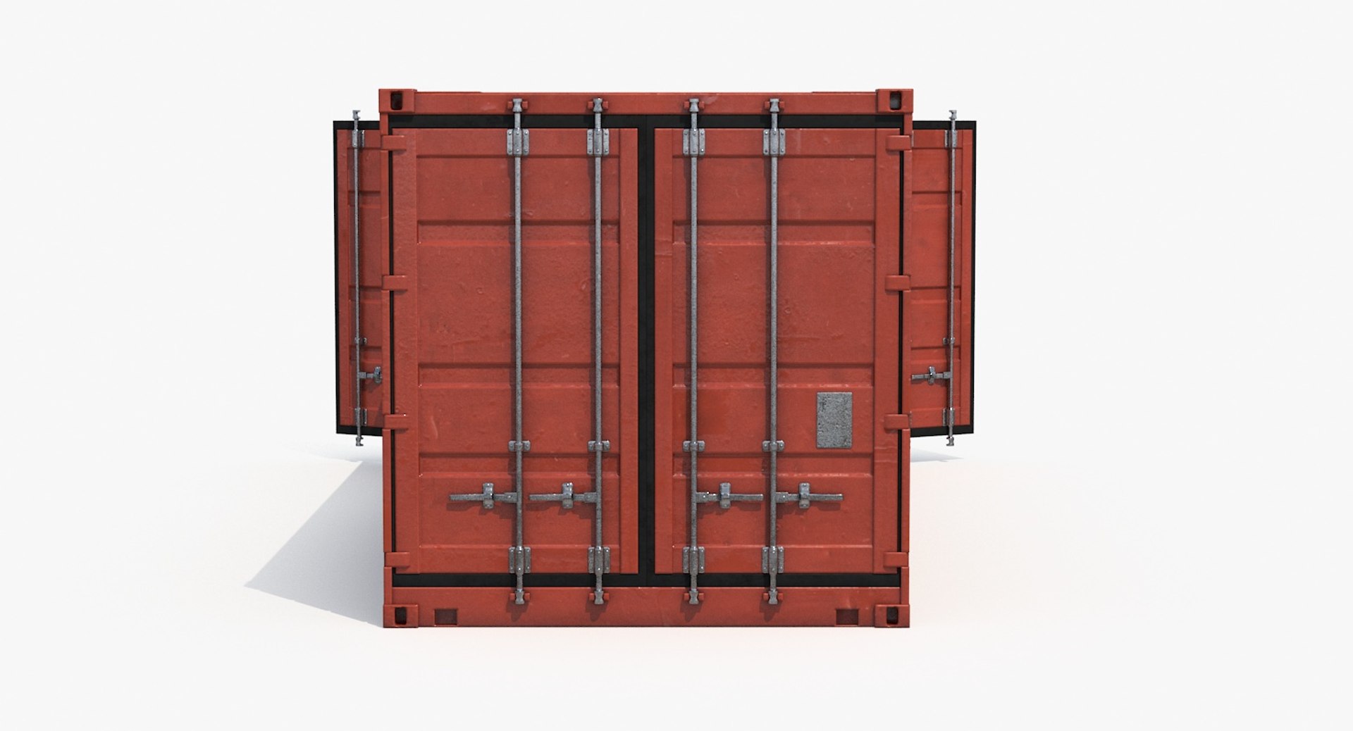 3d Model Shipping Container