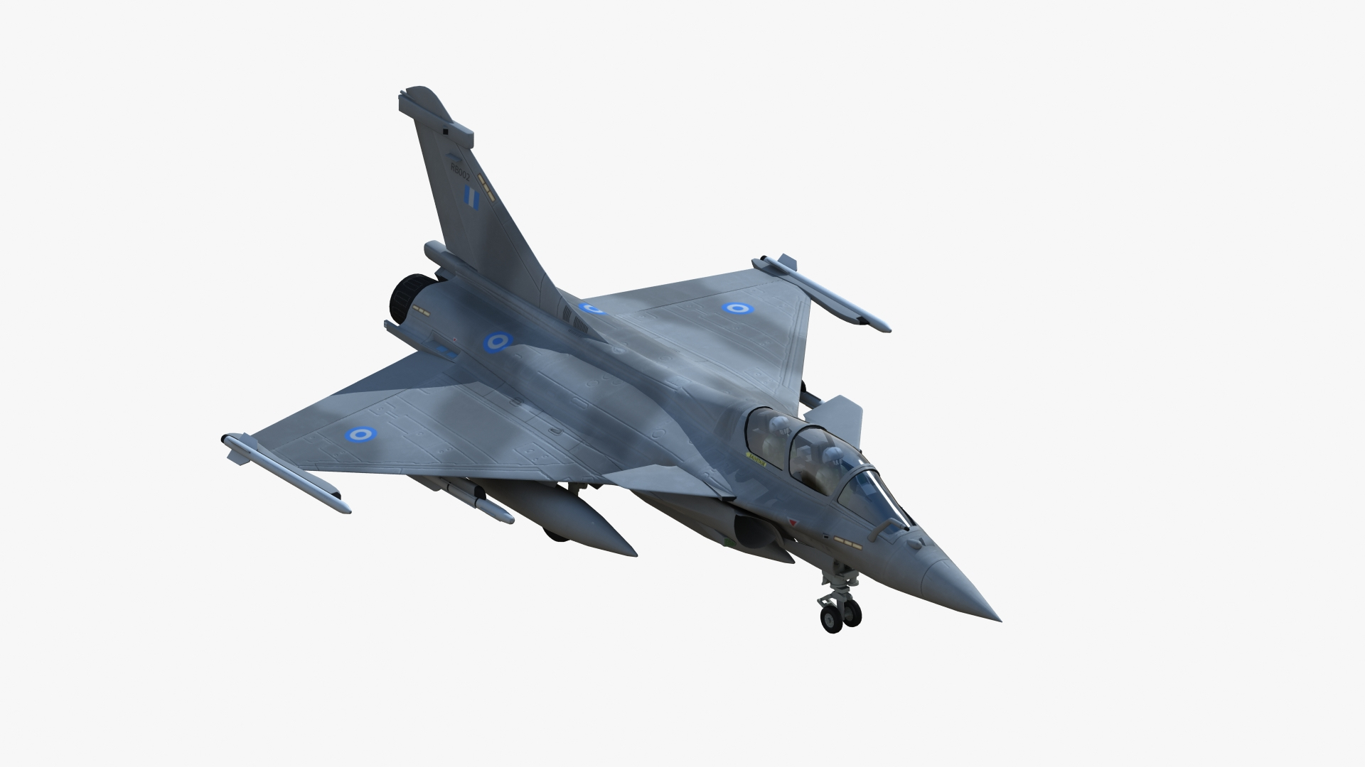 Rafale B Hellenic Air Force 3D - TurboSquid 1647063