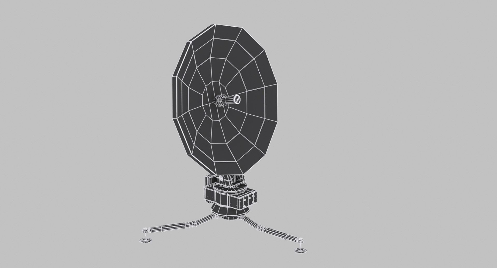 Mobile Communication Antenna 3d Max