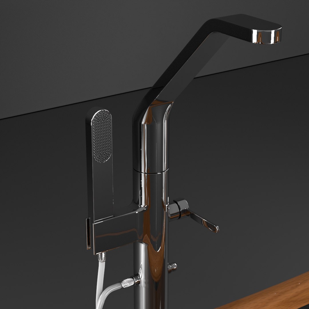 3D Bathroom Glass Wood - TurboSquid 1557573