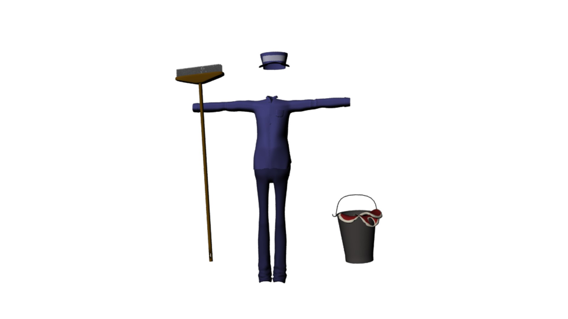 Maya Cloth Janitors