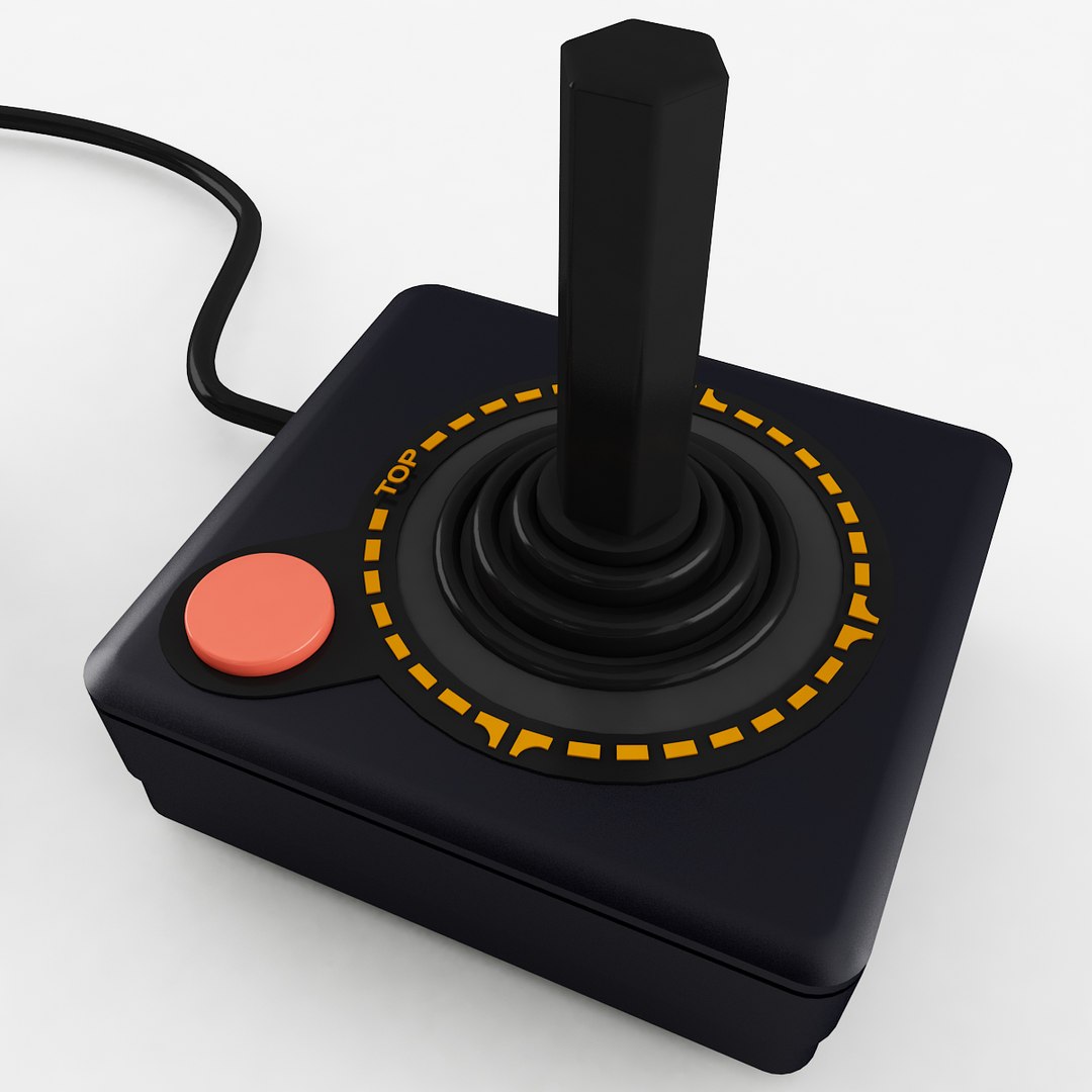 modelo 3d Atari Joystick - TurboSquid 1301592