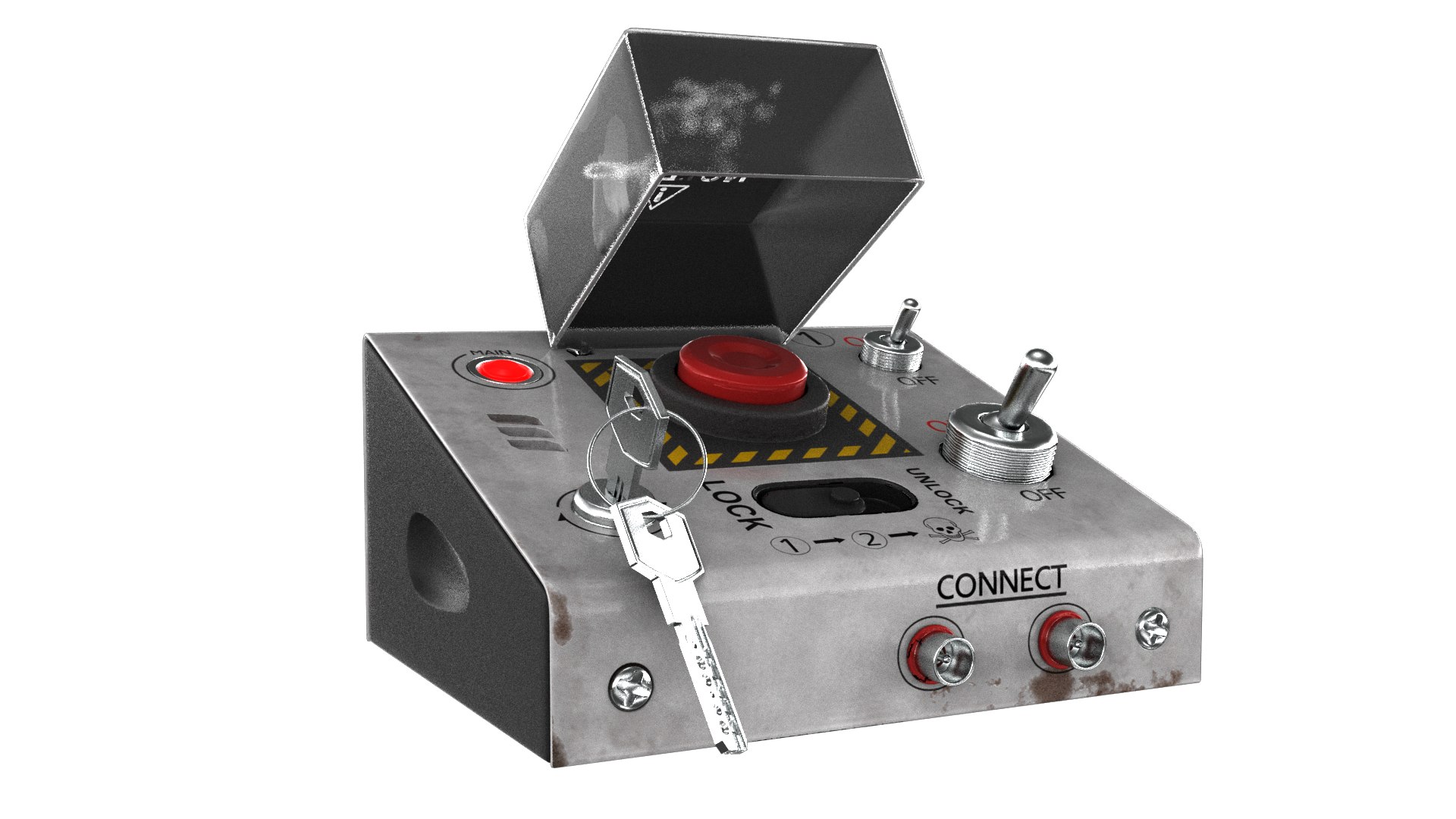 3D Detonator Electronic - TurboSquid 1506239