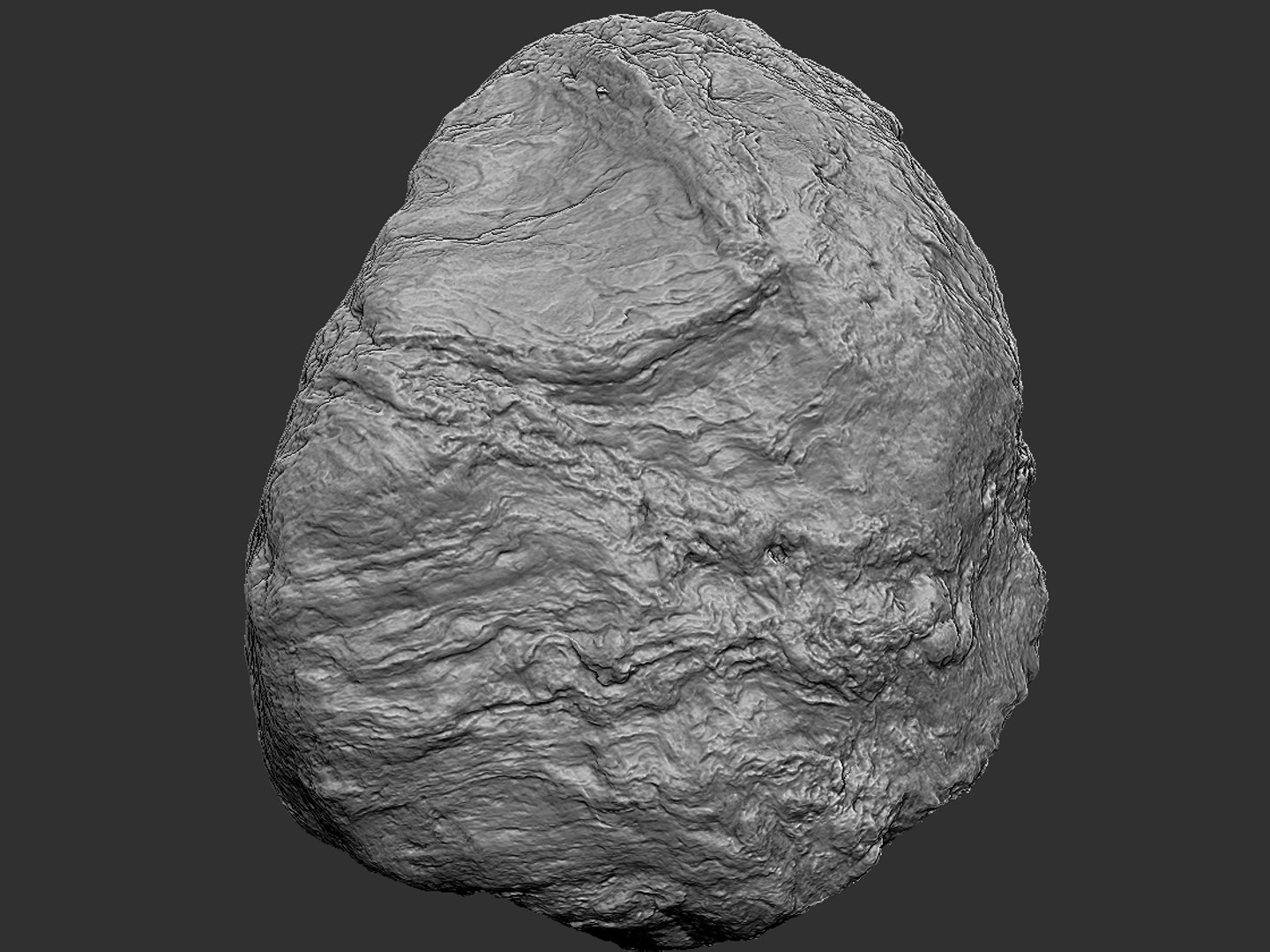 3D model riverbed rock mud tree - TurboSquid 1328948