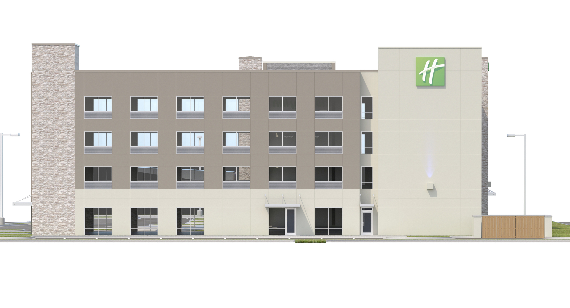 Holiday inn hotel site 3D model - TurboSquid 1286938