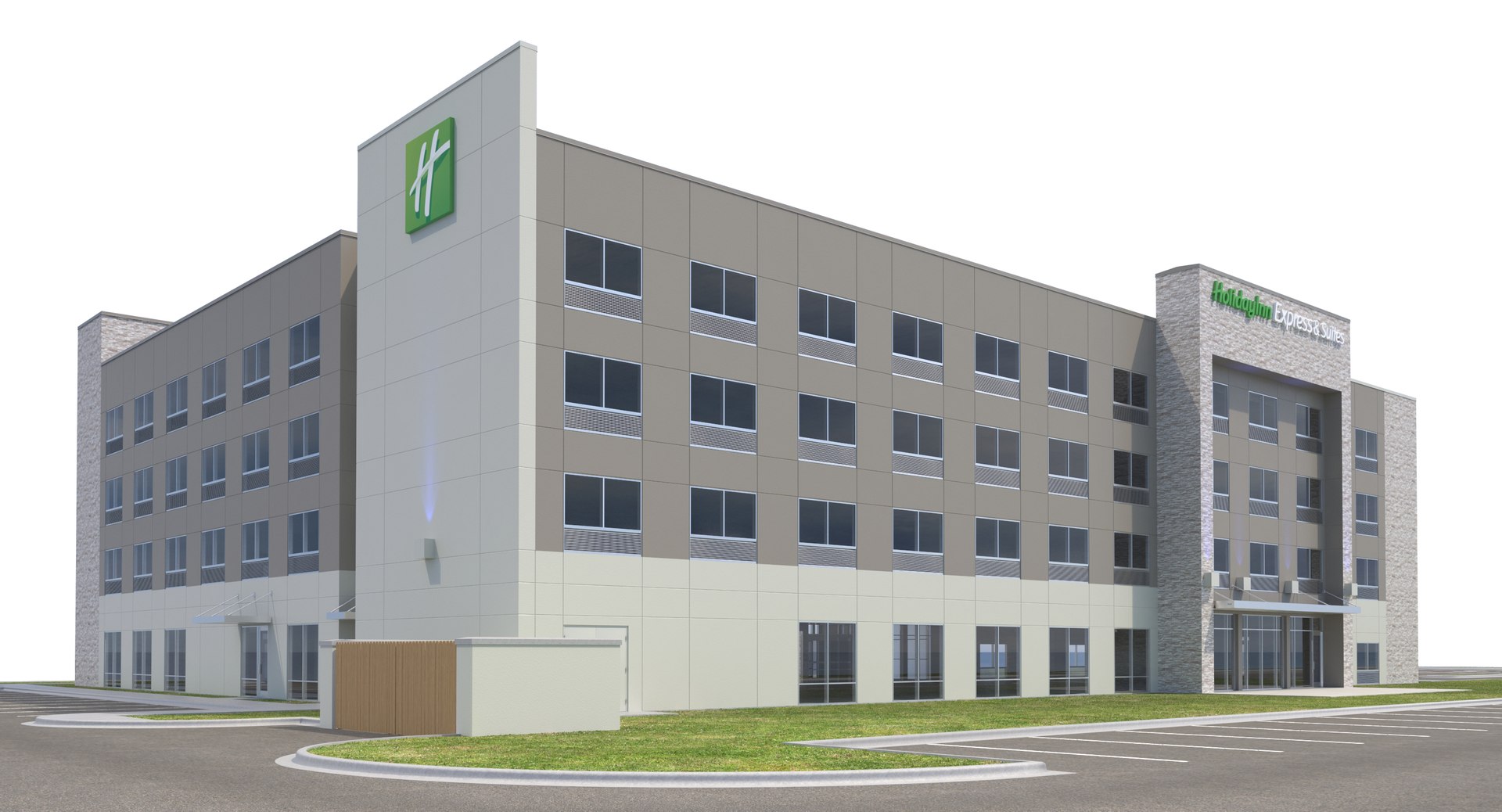 Holiday Inn Hotel Site 3D Model - TurboSquid 1286938
