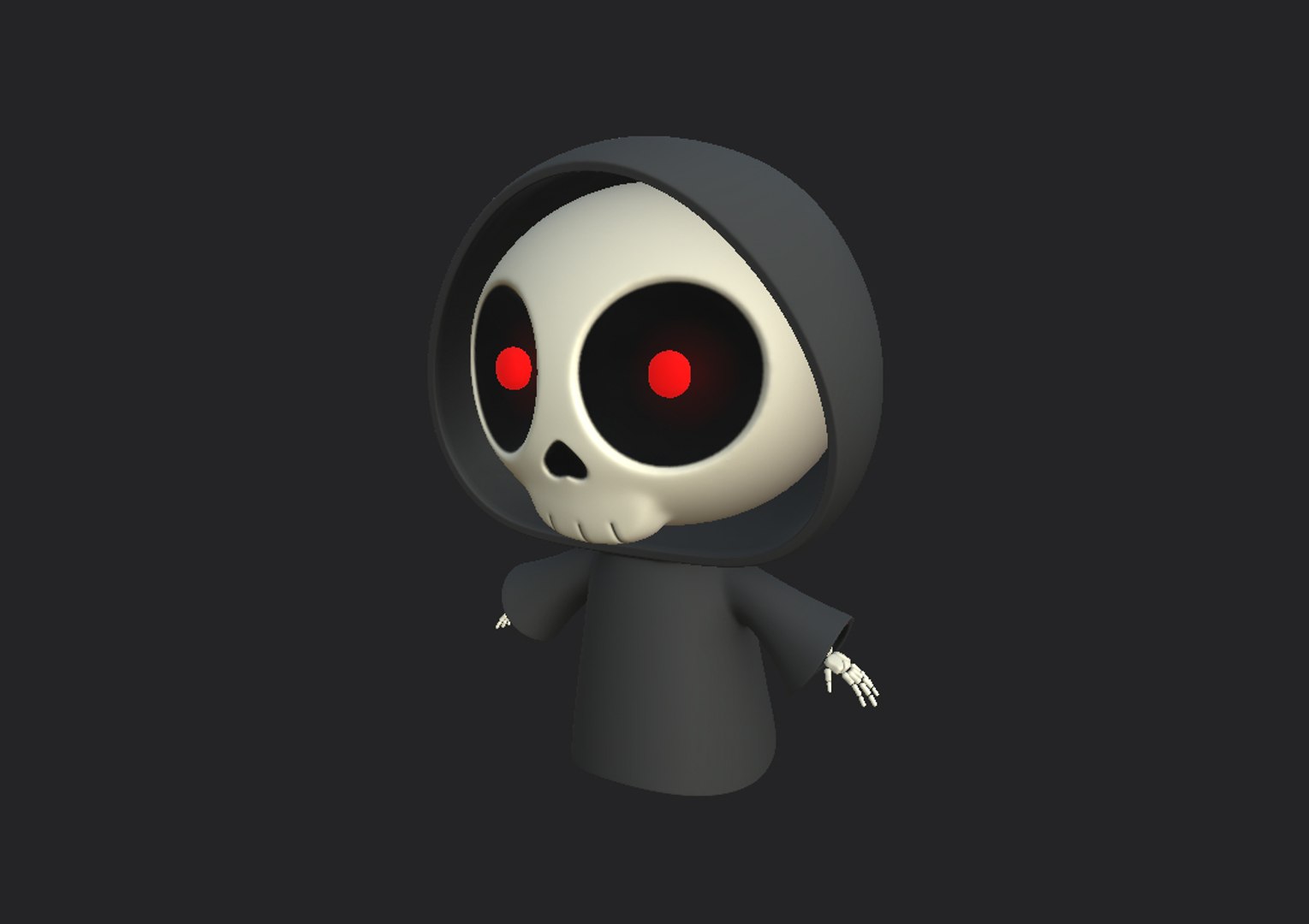 Reaper Character Cartoon 3D Model - TurboSquid 1471798