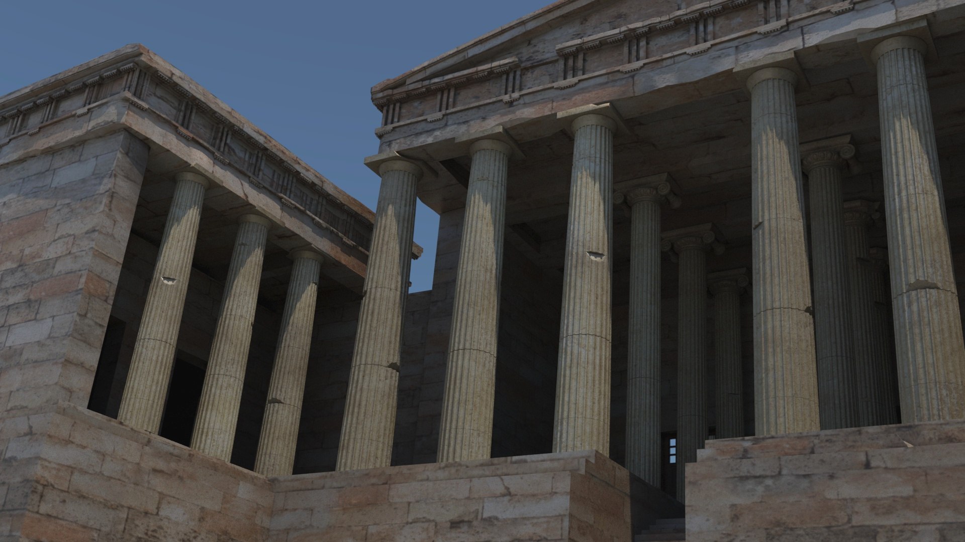 3D Propylaea Model - TurboSquid 2294405