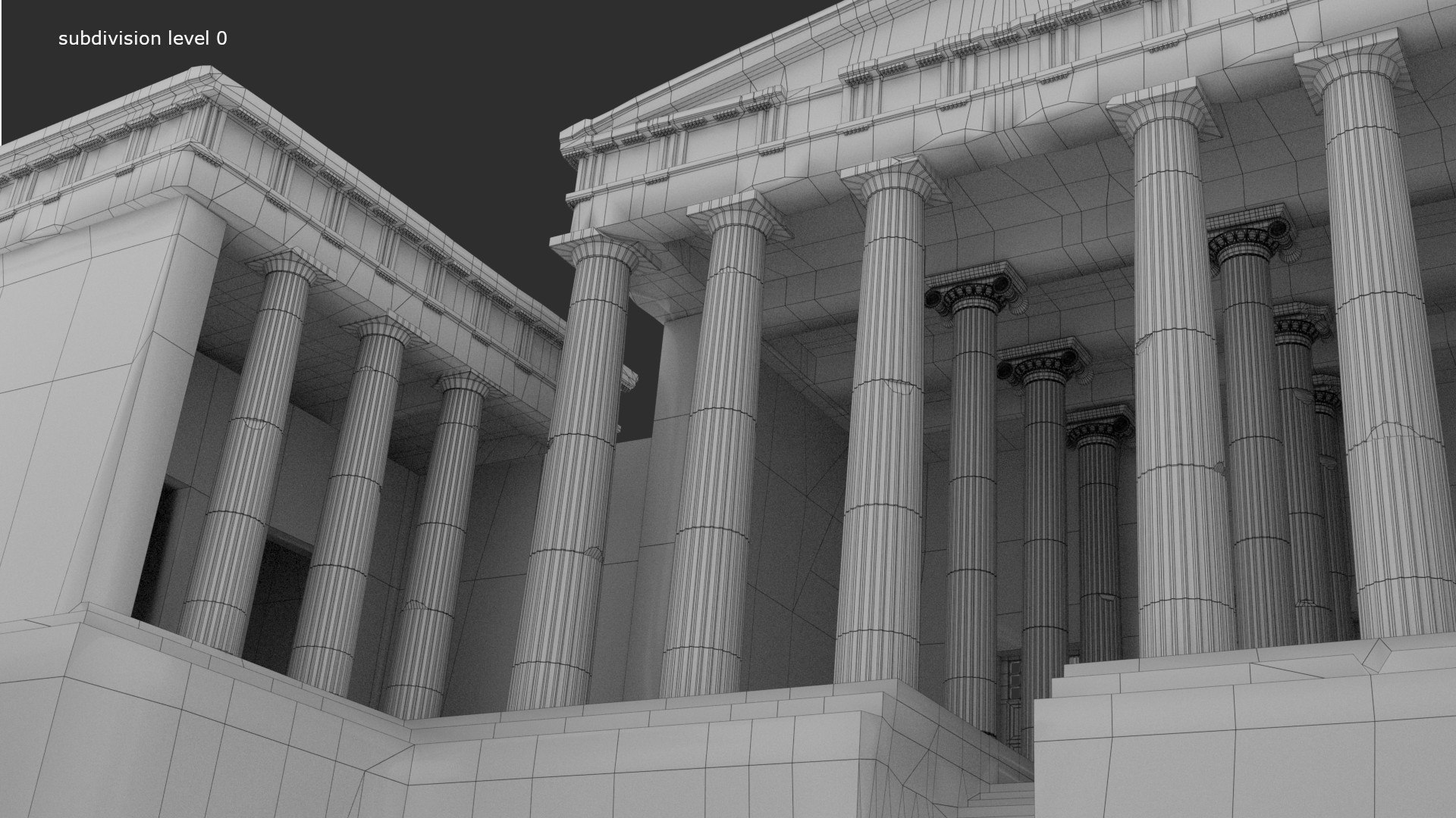3D Propylaea Model - TurboSquid 2294405