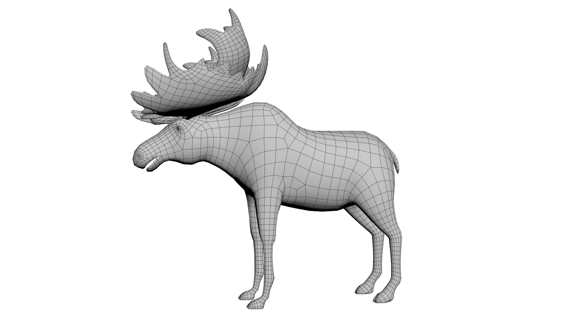 Moose 3D Model - TurboSquid 1782558