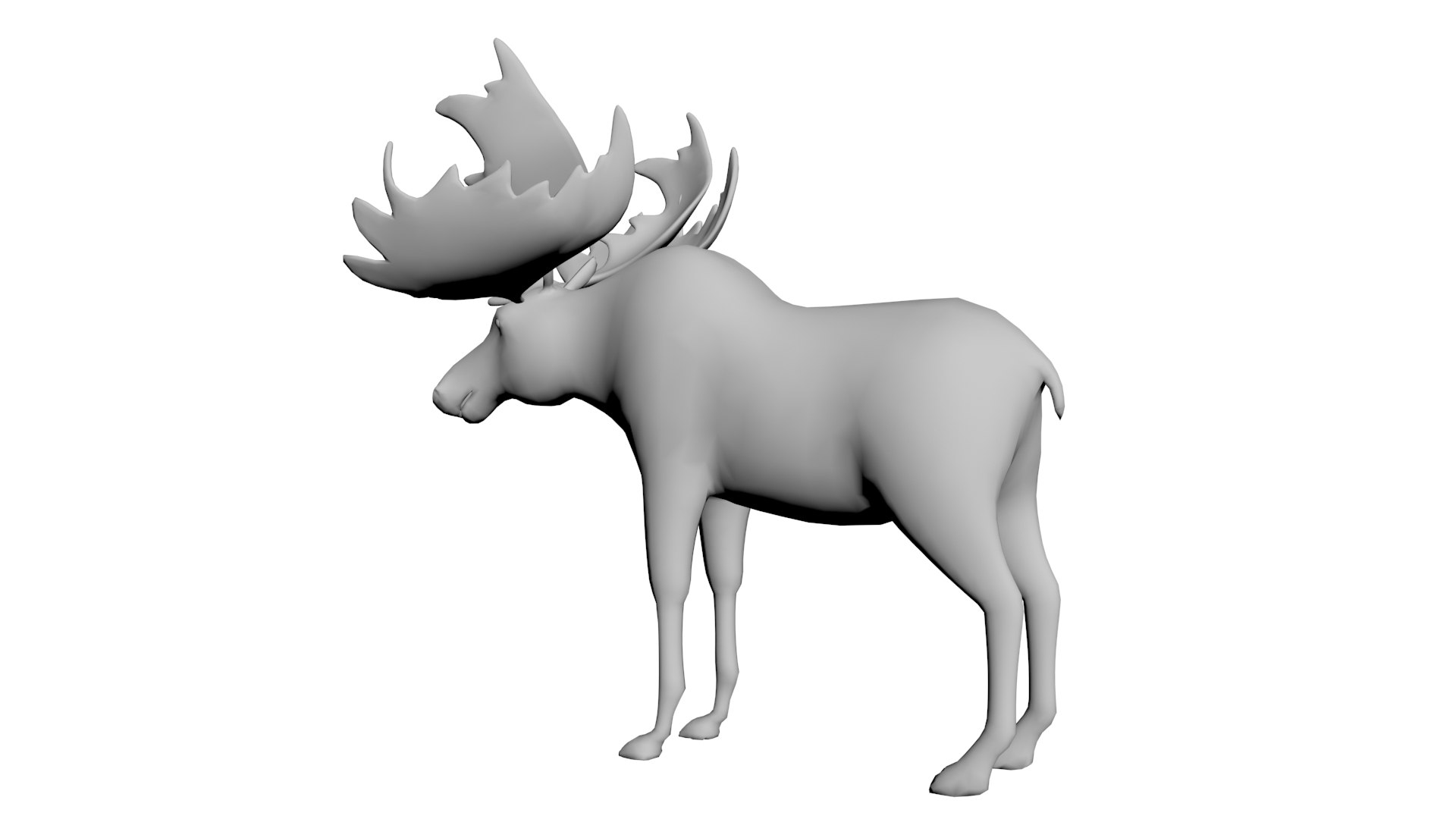 Moose 3D Model - TurboSquid 1782558