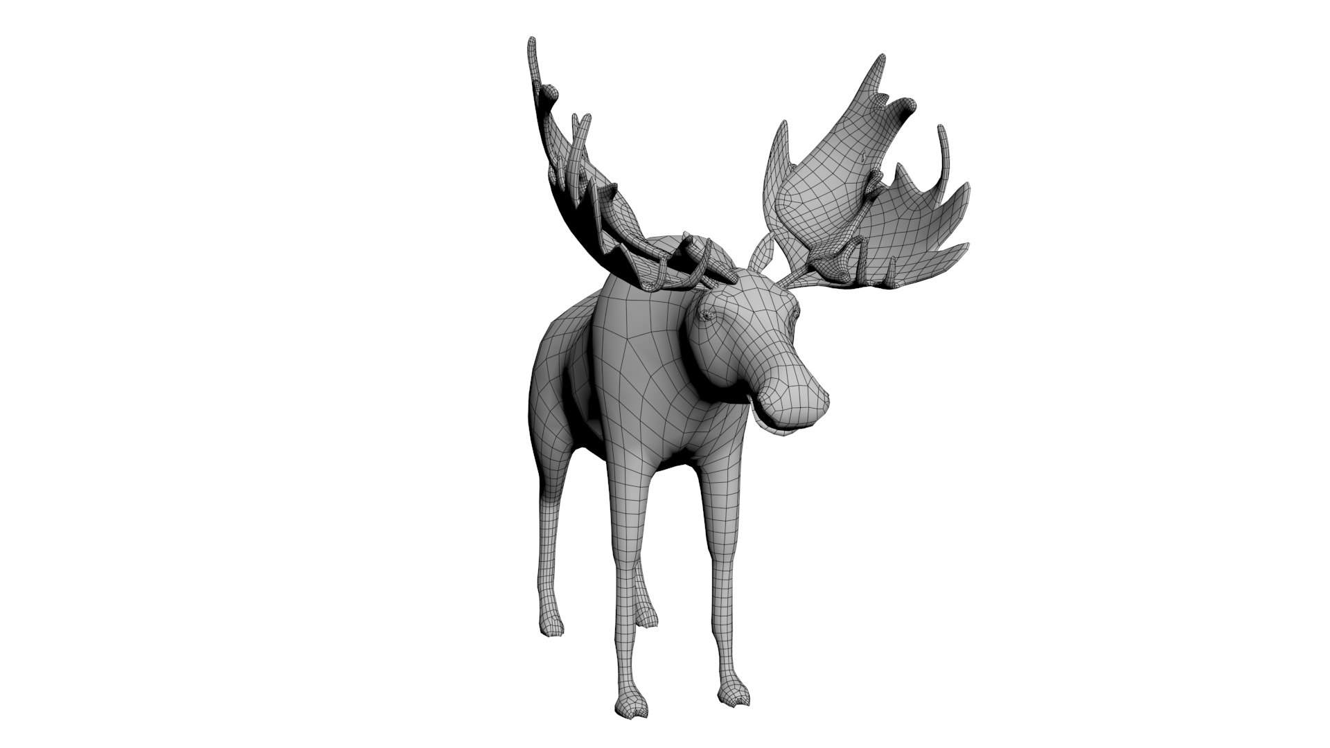 Moose 3D Model - TurboSquid 1782558