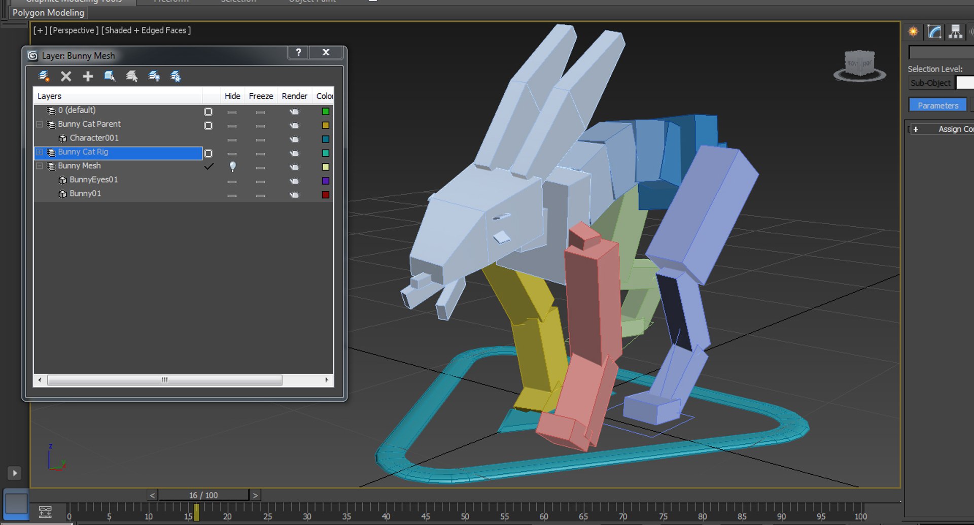Rabbit Rig 3d Max