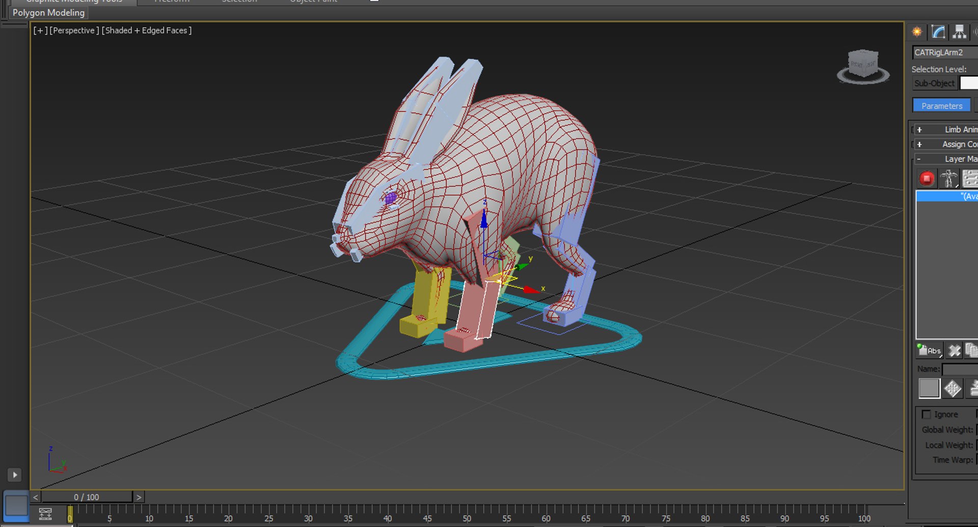 Rabbit Rig 3d Max