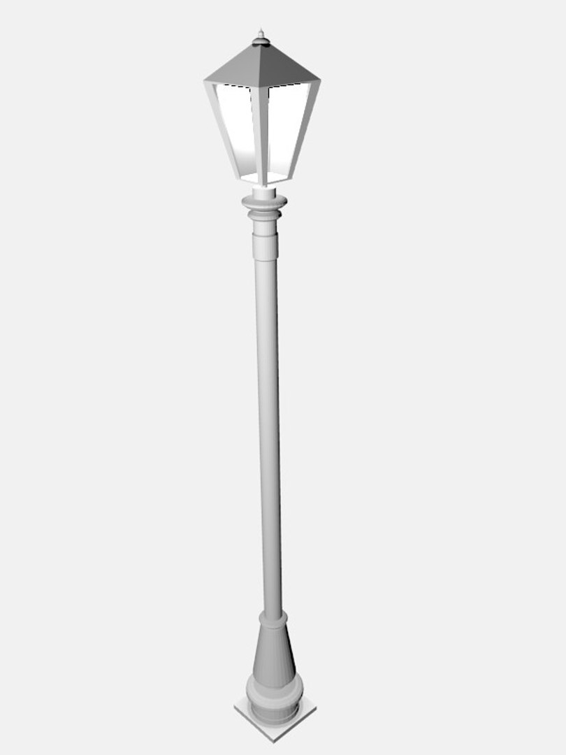 Lamp Post 3d Model