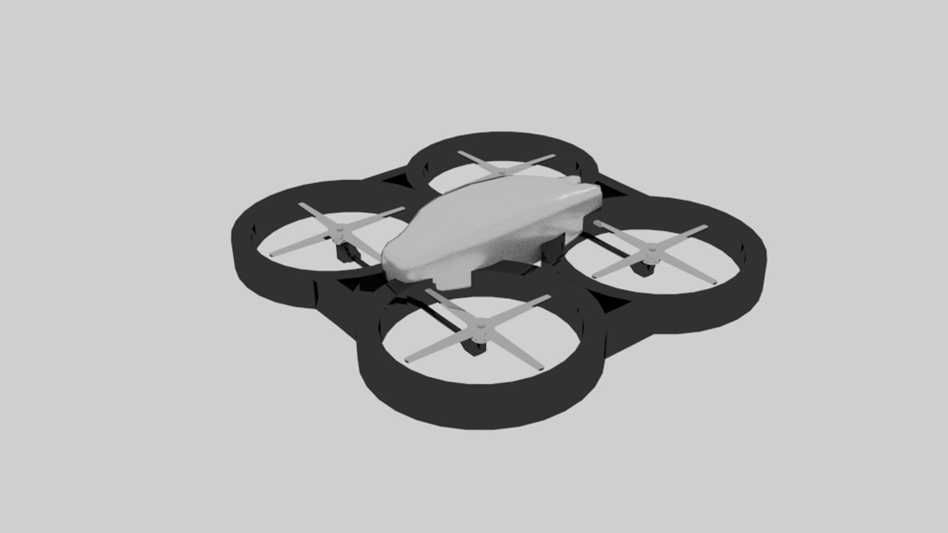 Drone Metal 3D Model - TurboSquid 1283853