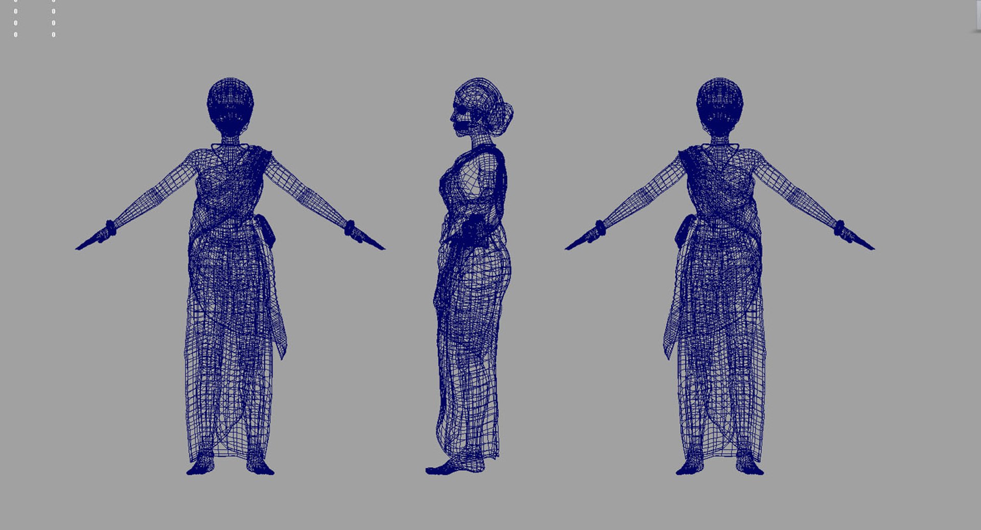 India Woman 3D Model - TurboSquid 1535628