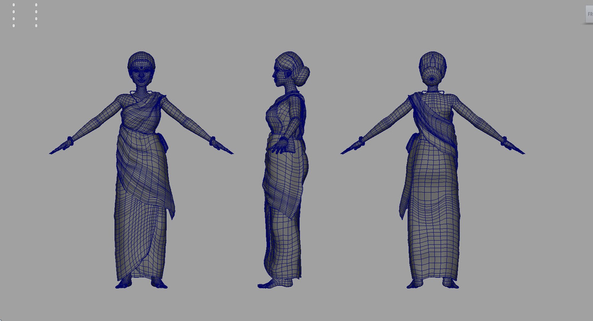 India Woman 3D Model - TurboSquid 1535628
