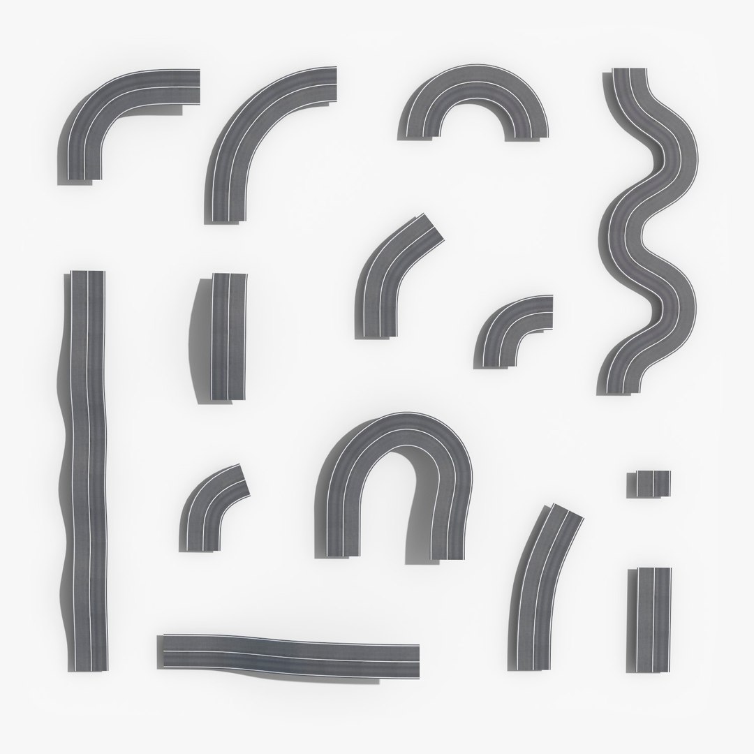 Ready Road Constructor 3D Model - TurboSquid 1182520